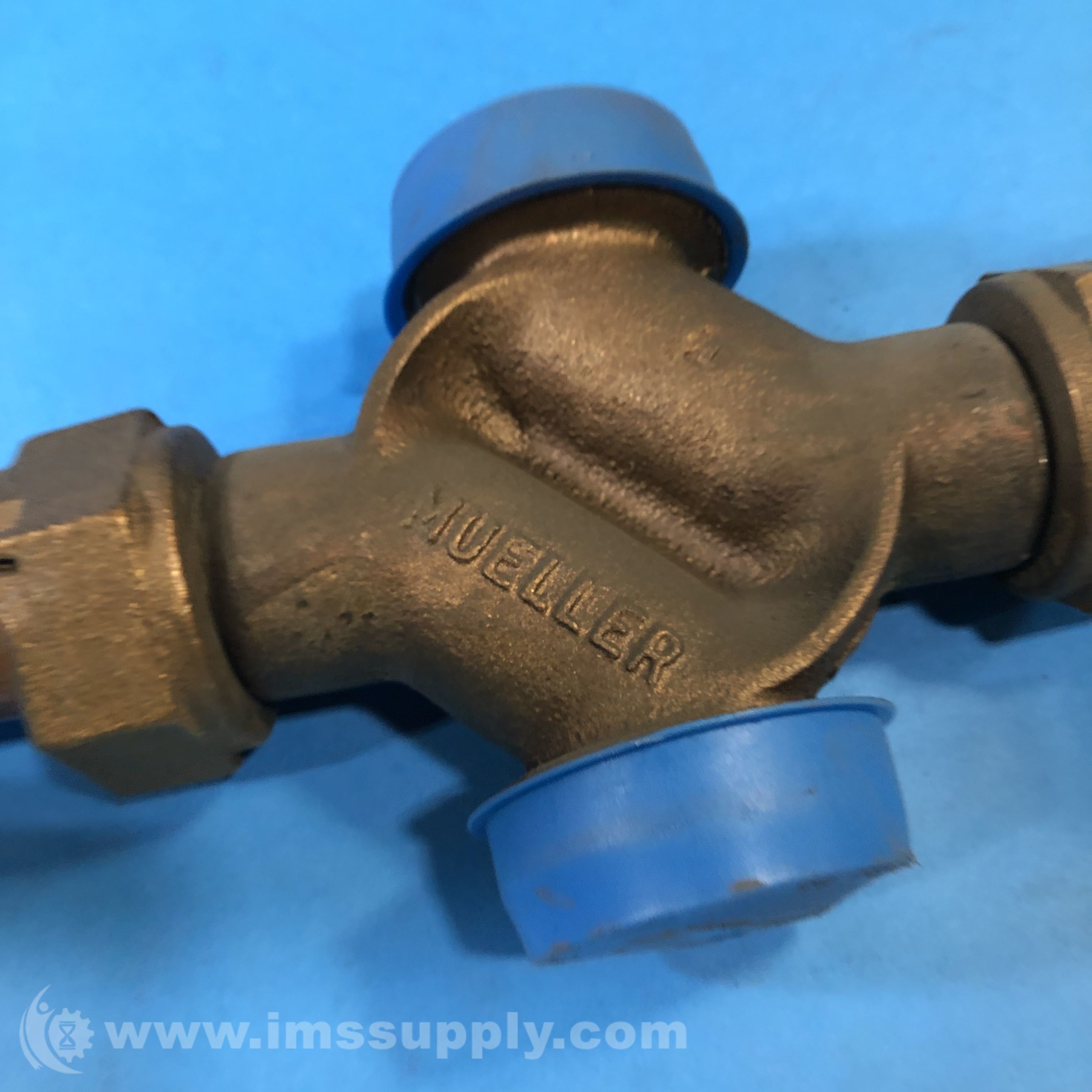 Mueller 330H1412------N Plain Copper Meter Yoke - Basement Type - IMS ...