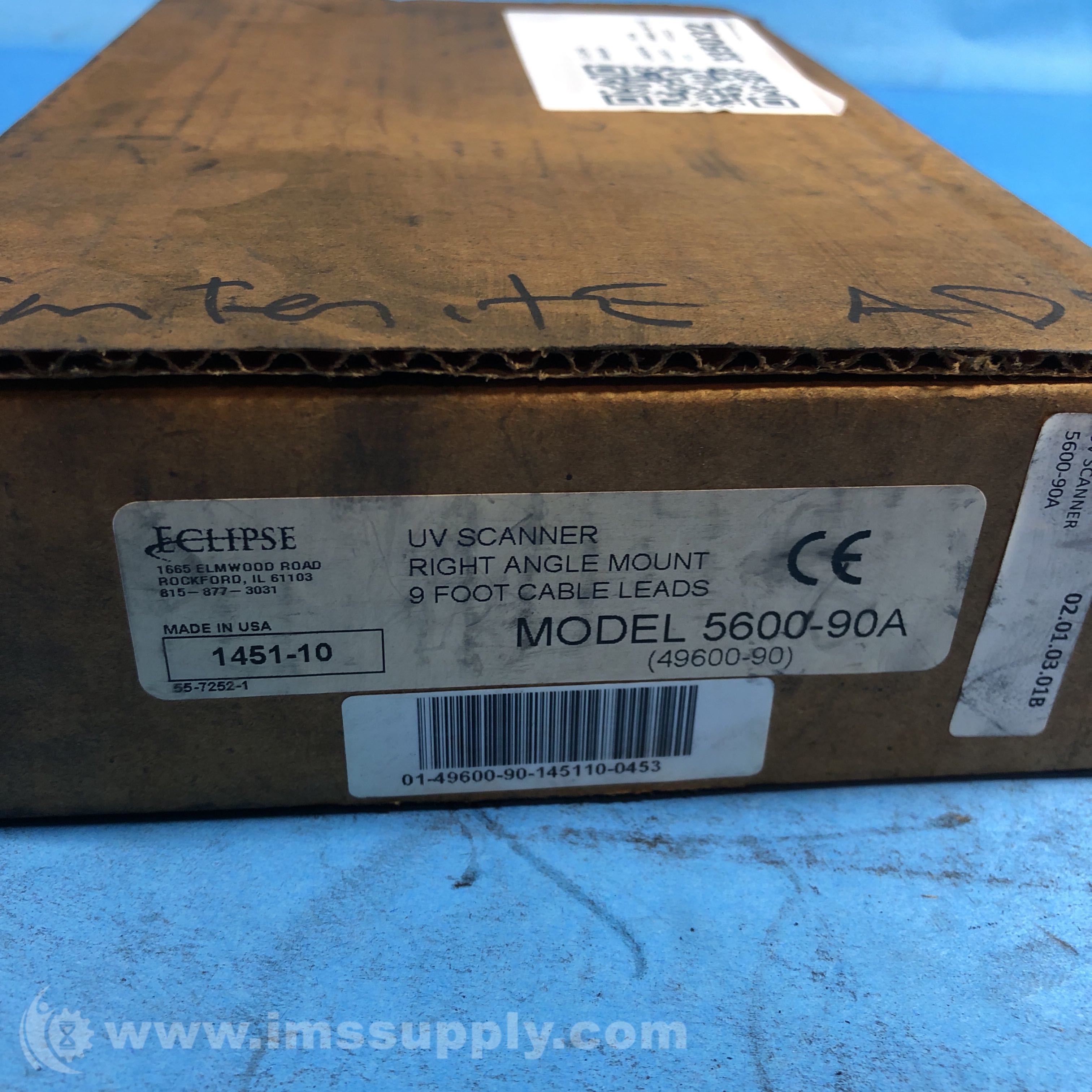 Eclipse 5600-90A Veriflame 90 Degree UV Scanner - IMS Supply