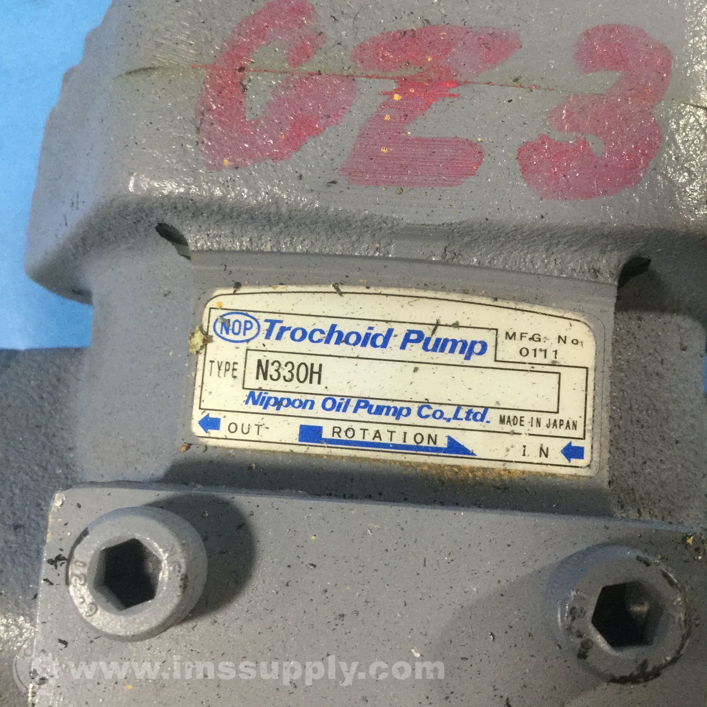 Nippon N330H Trochoid Pump - IMS Supply