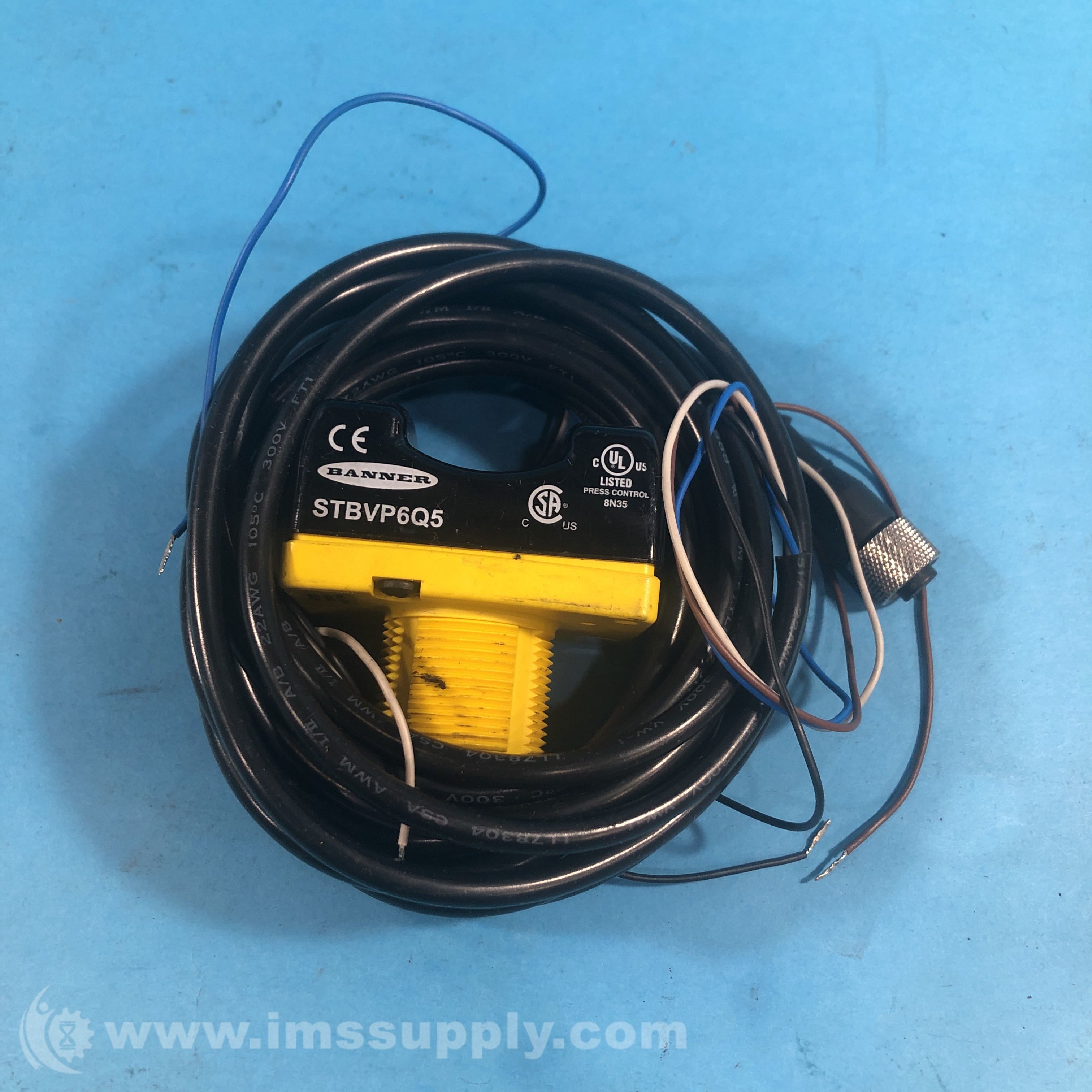 Banner 64181 STBVP6Q5 Optical Touch Button, Self Checking - IMS Supply