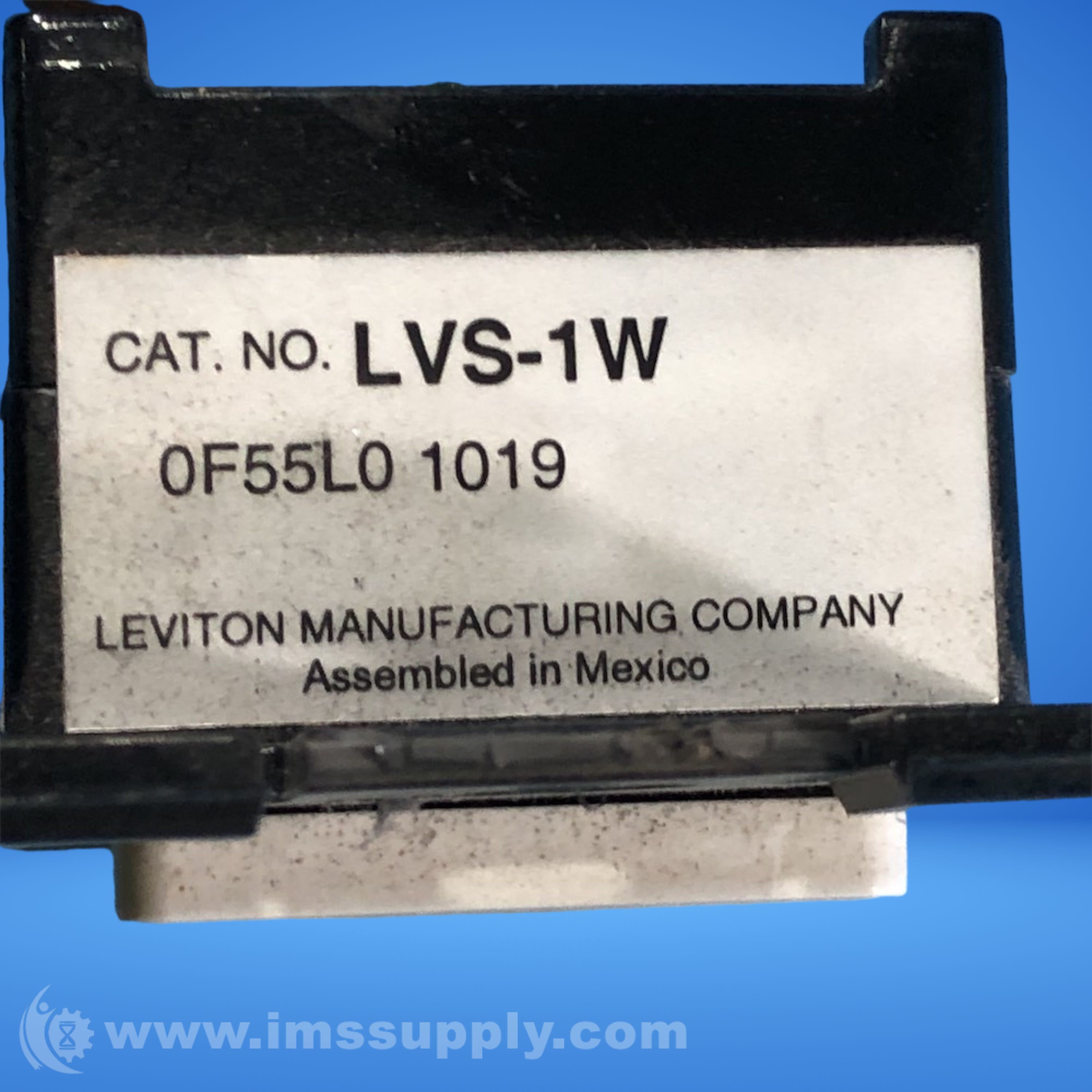Leviton LVS-1W Low Voltage Light Switch - IMS Supply