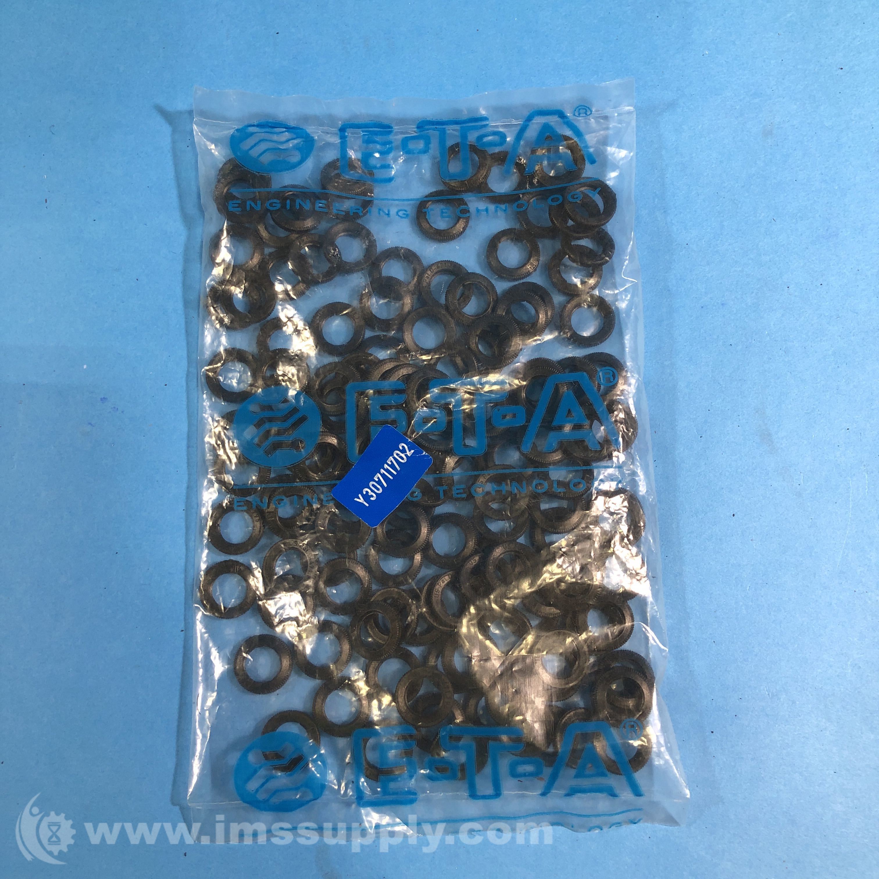 Eta Y30711702 Bag of 100 Knurled Nuts - IMS Supply
