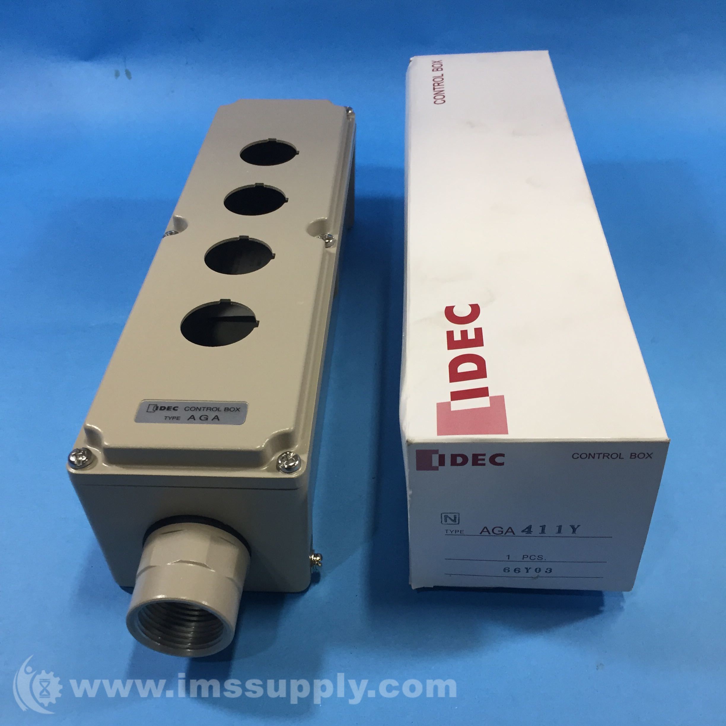 Idec AGA411Y AGA Series Control Stations (Single Column) - IMS Supply