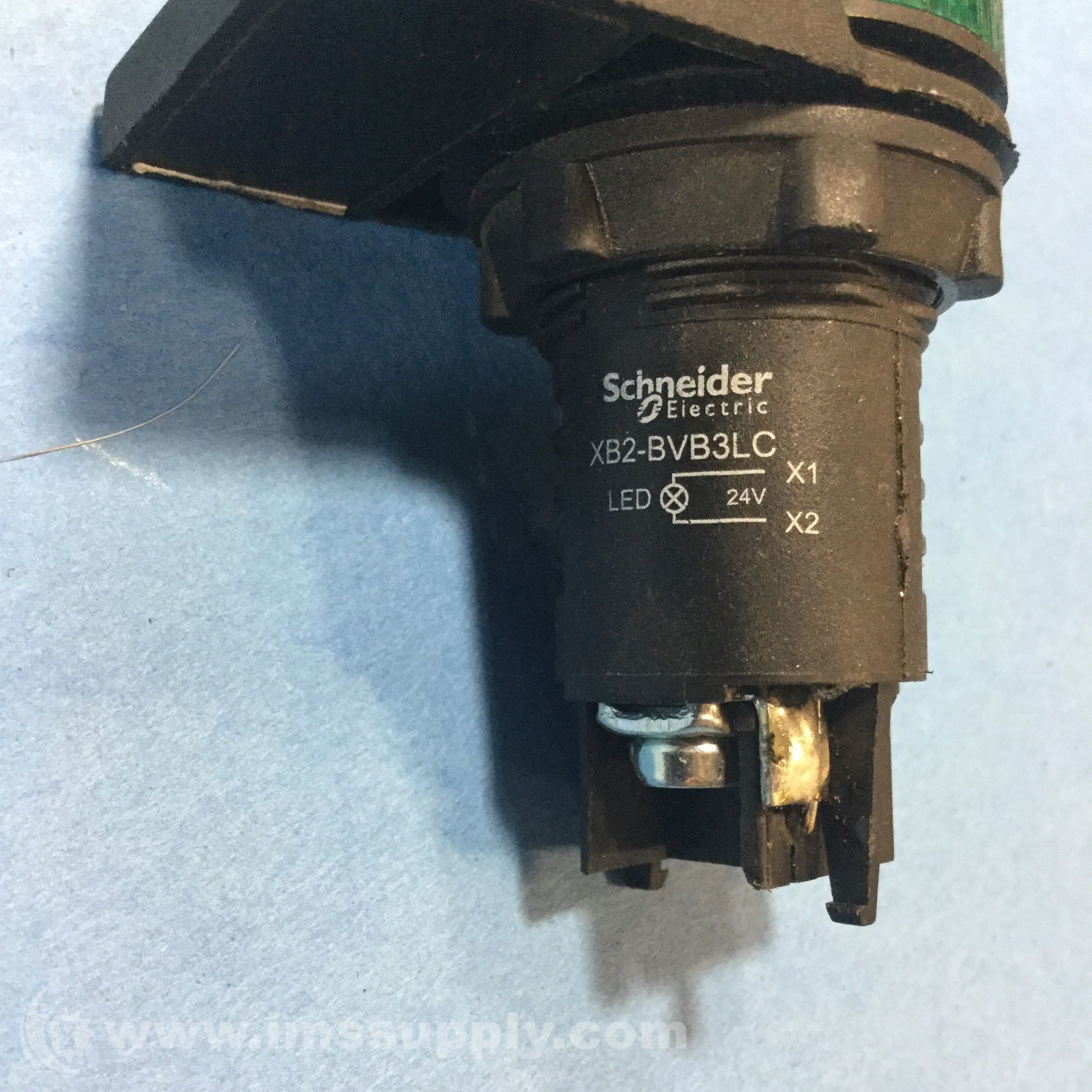 Schneider Electric XB2-BVB3LC Green Signal Indicator - IMS Supply