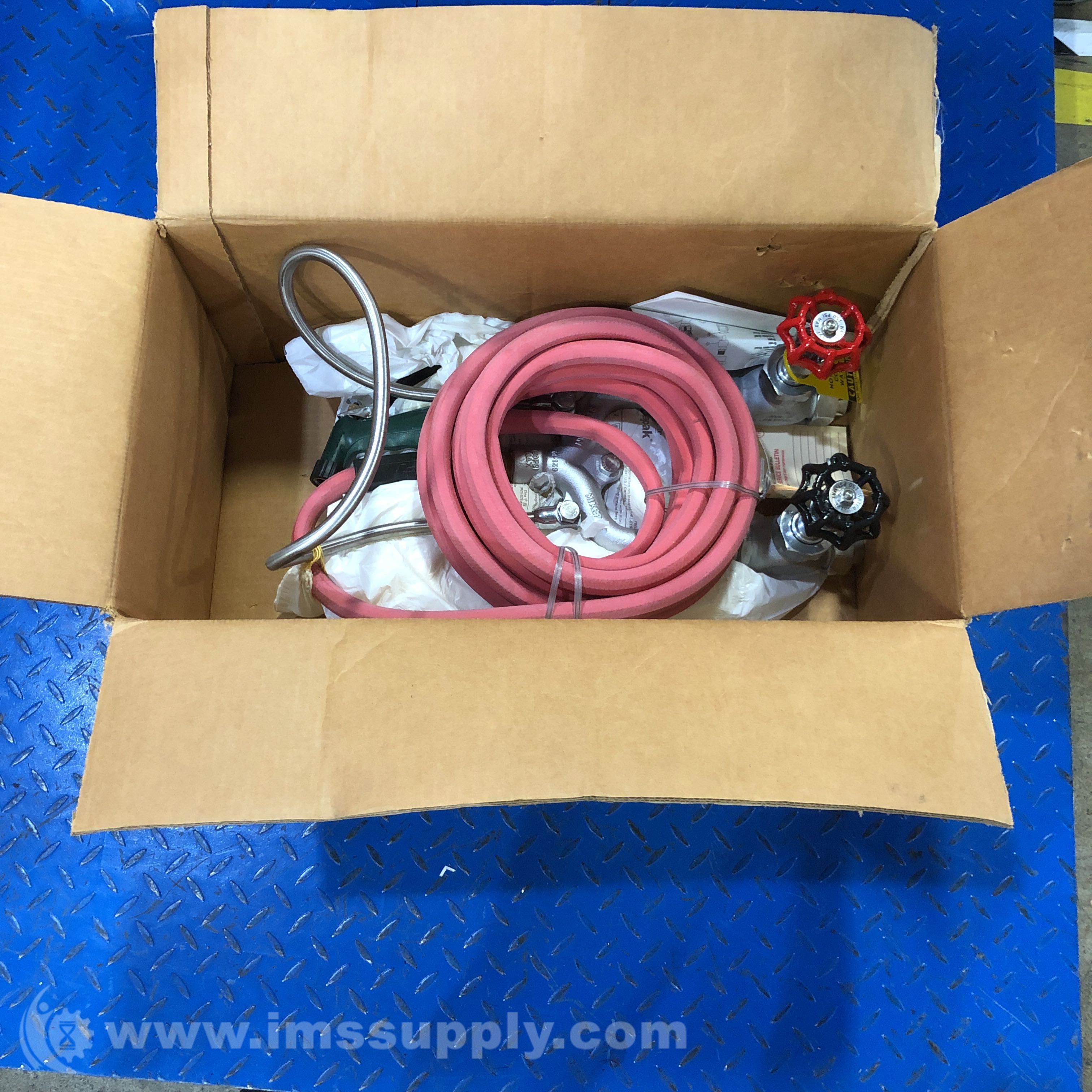 Strahman M-159 Mixing Unit-Hose Station with Globe Valves - IMS Supply