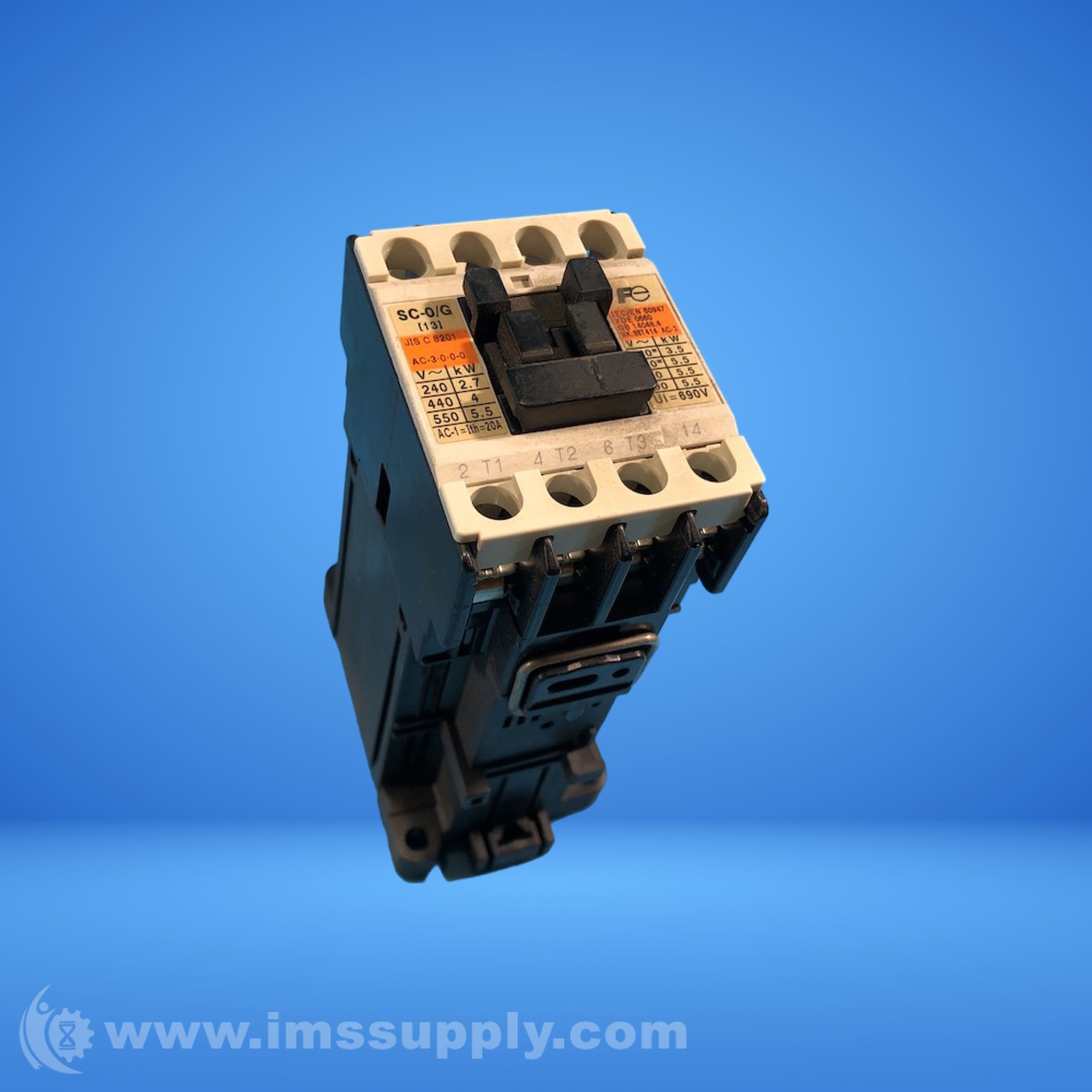Fuji SC-0/G Magnetic Contactor - IMS Supply