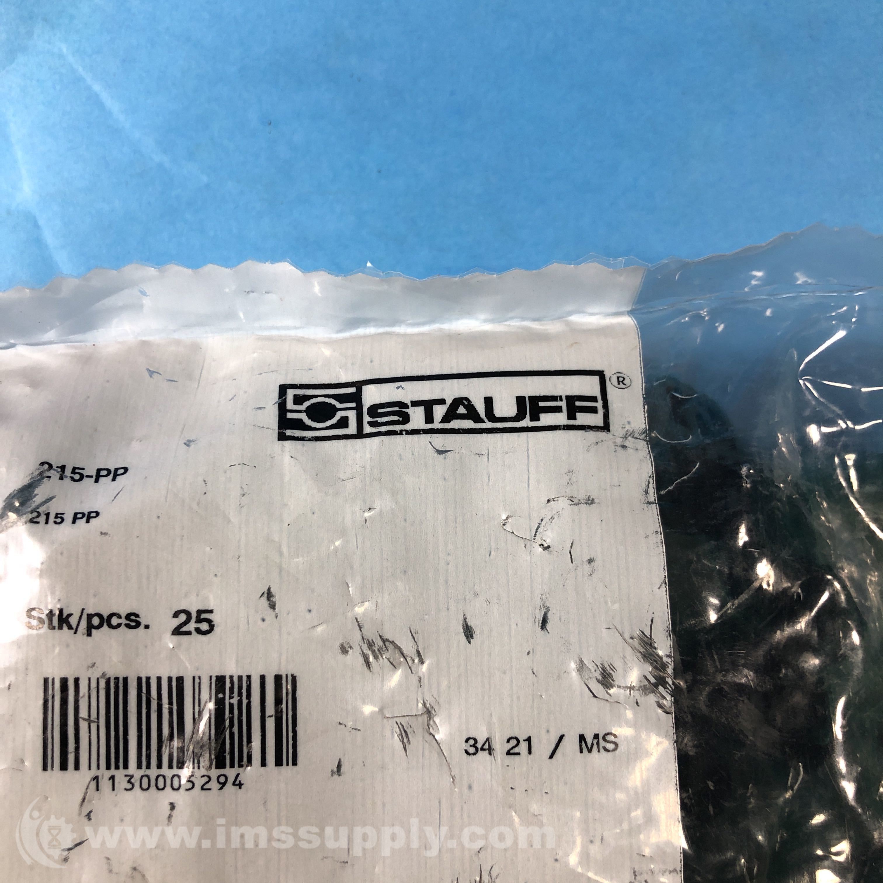 Stauff 215-PP Bag of 25 Clamp Bodies - IMS Supply