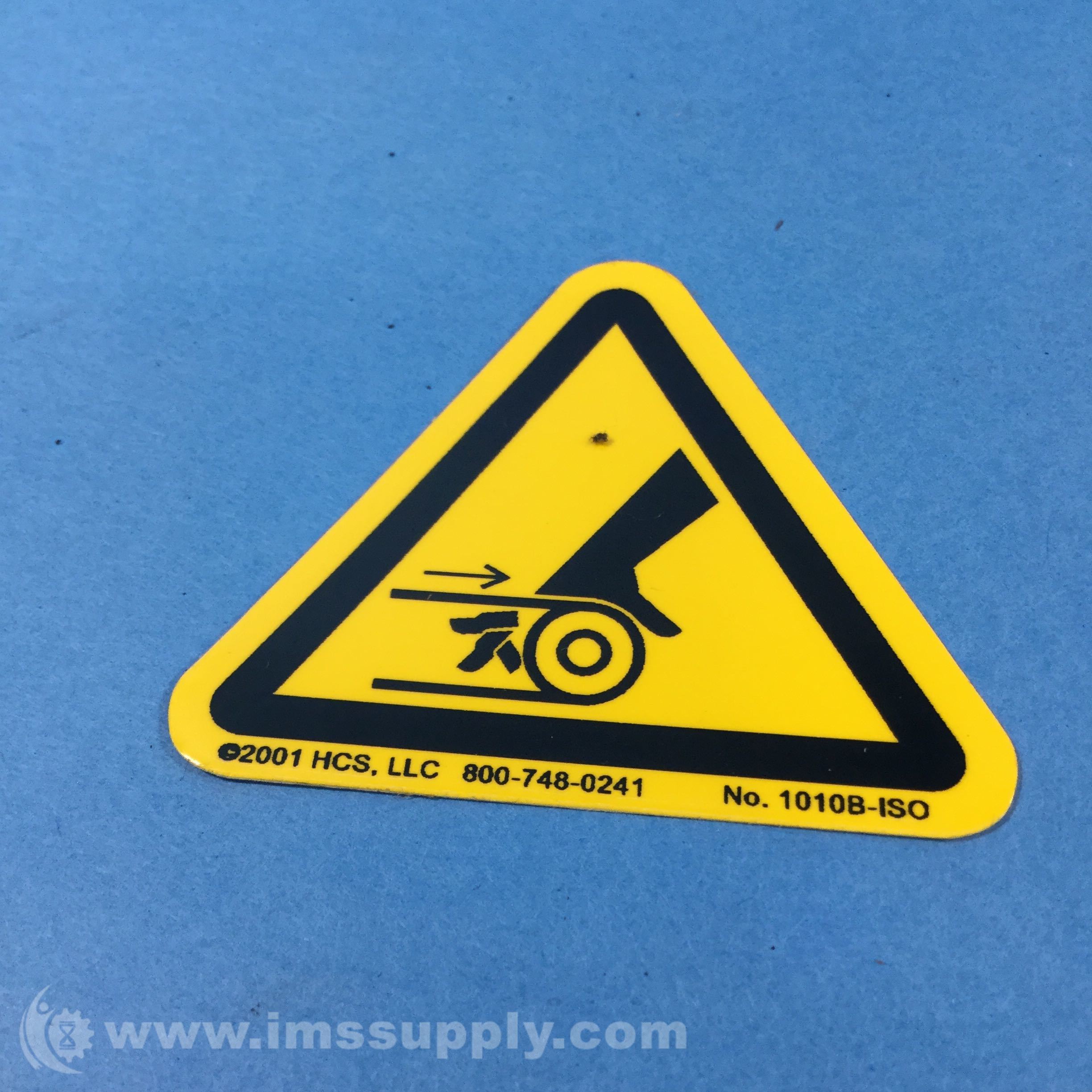 Clarion Safety Systems Hazard Communication Label 1010B-ISO - IMS Supply