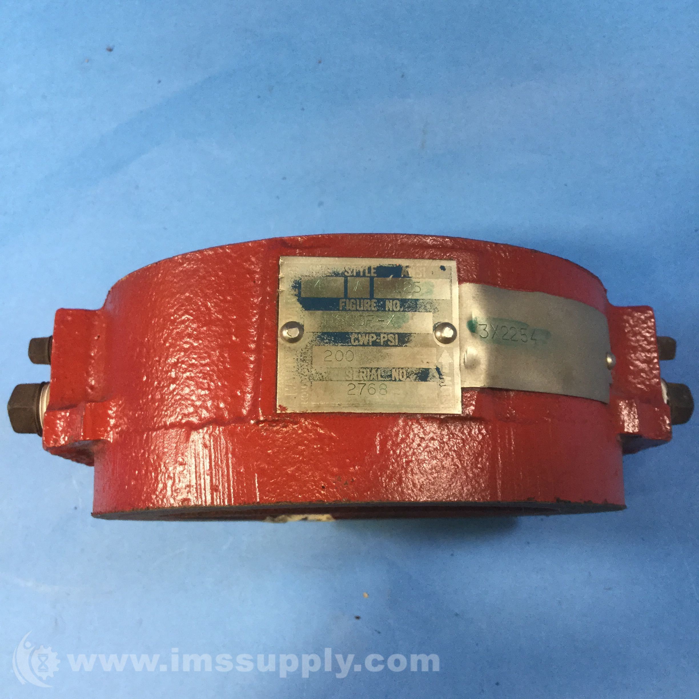 Marlin HSNSF-X Check Valve, 4 Size, 200 CWP PSI - IMS Supply