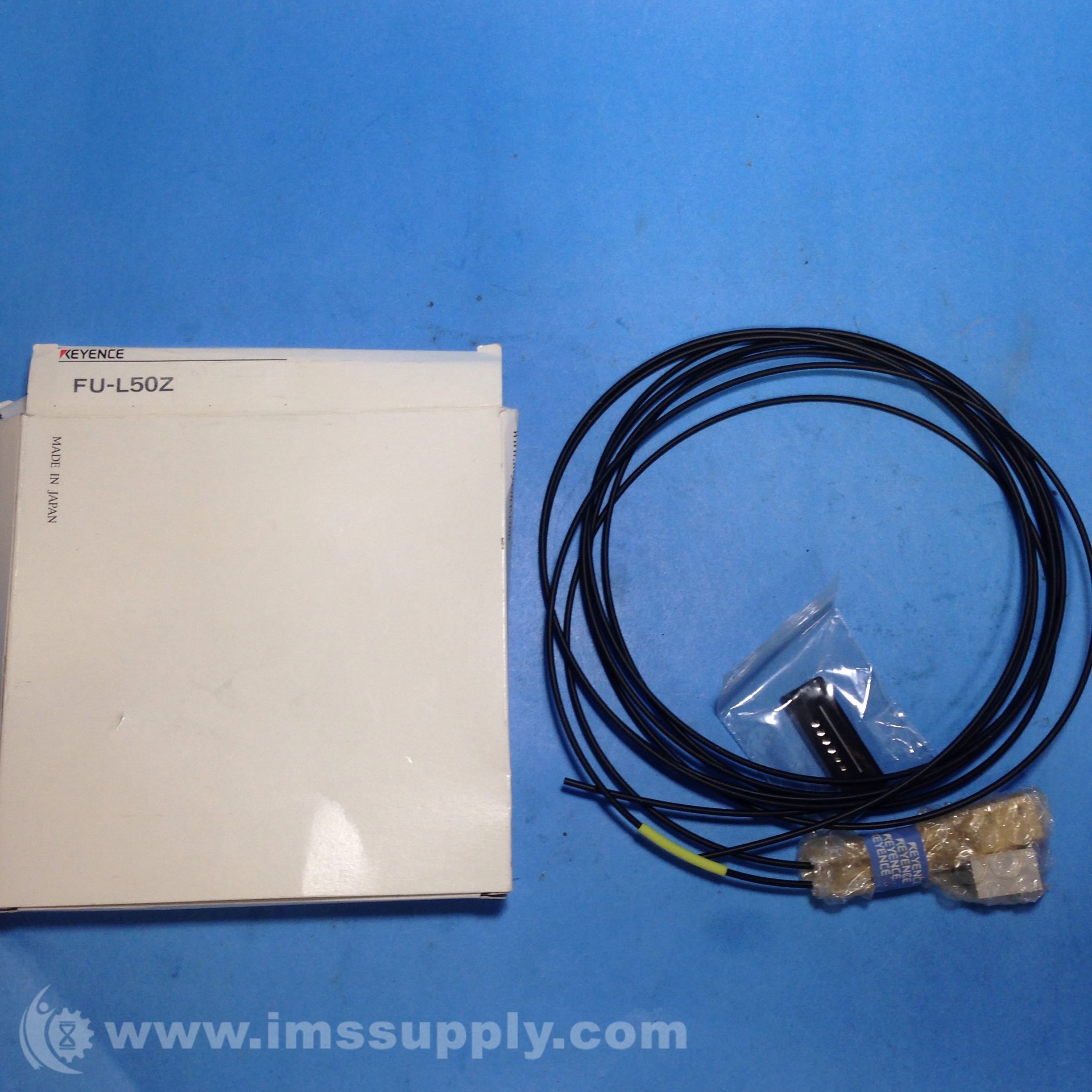 Keyence Corp FU-L50Z Transmissive Fiber Unit - IMS Supply