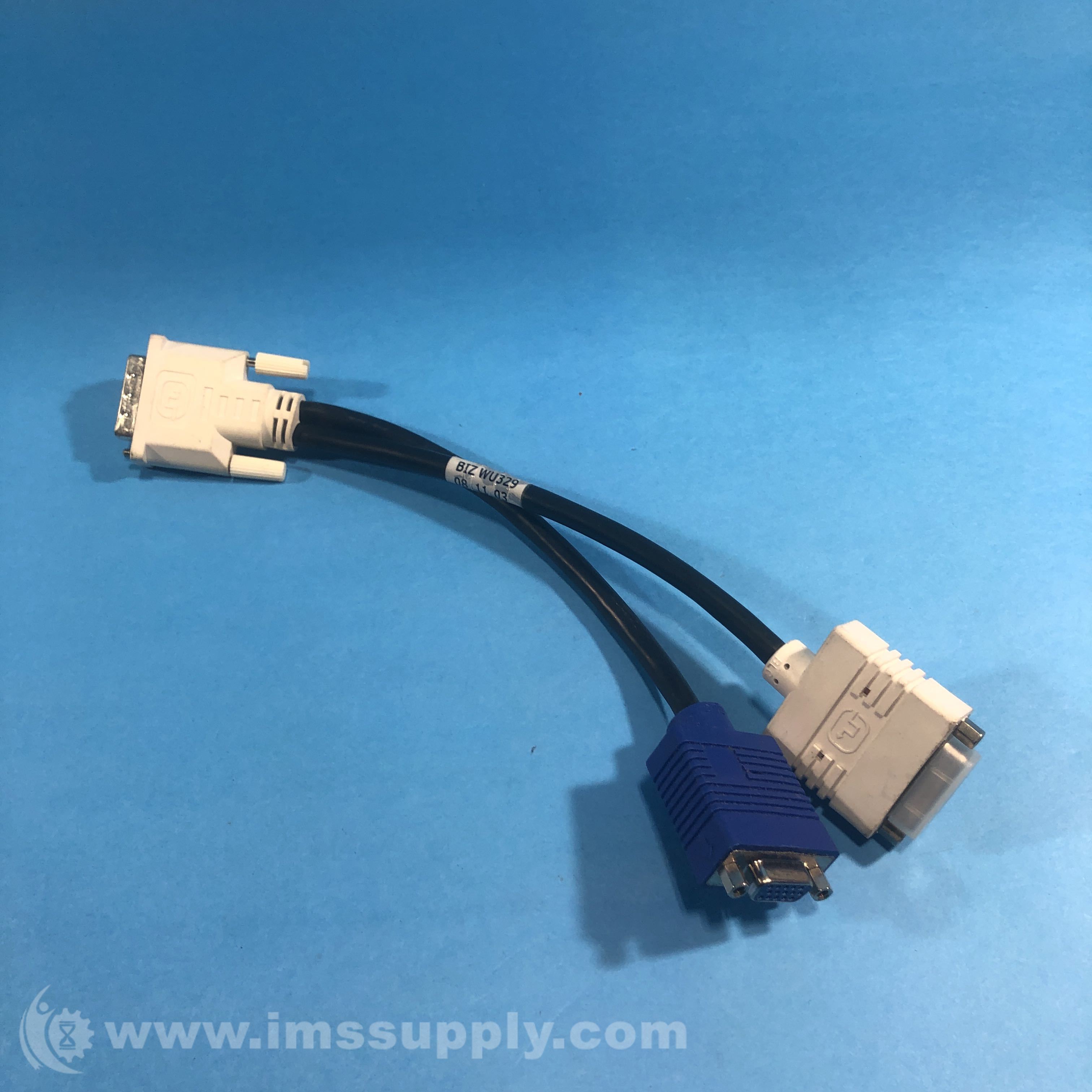 Bizlink Technology WU329 DVI to DVI / VGA Splitter Cable - IMS Supply