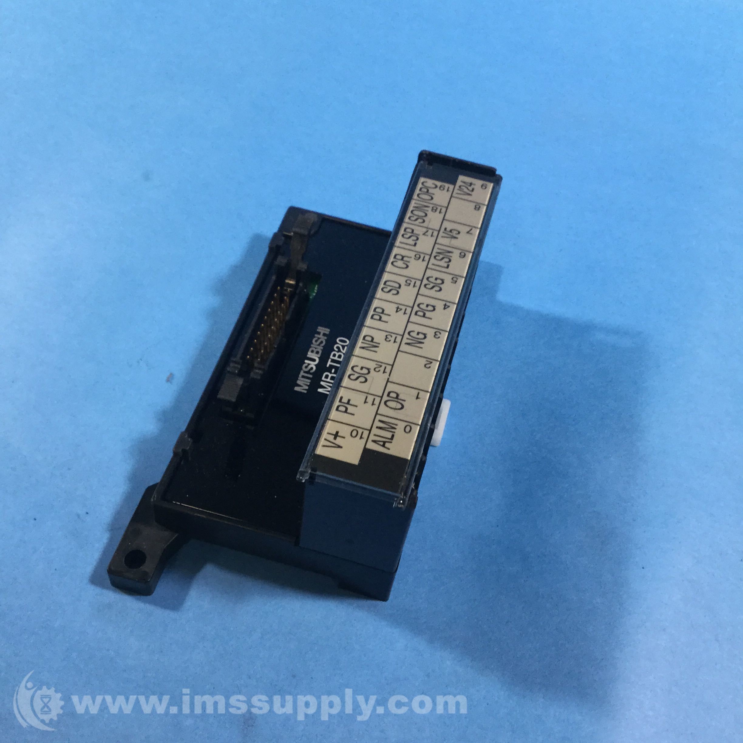 Mitsubishi MR-TB20 Terminal Block, PLC, 20WAY - IMS Supply