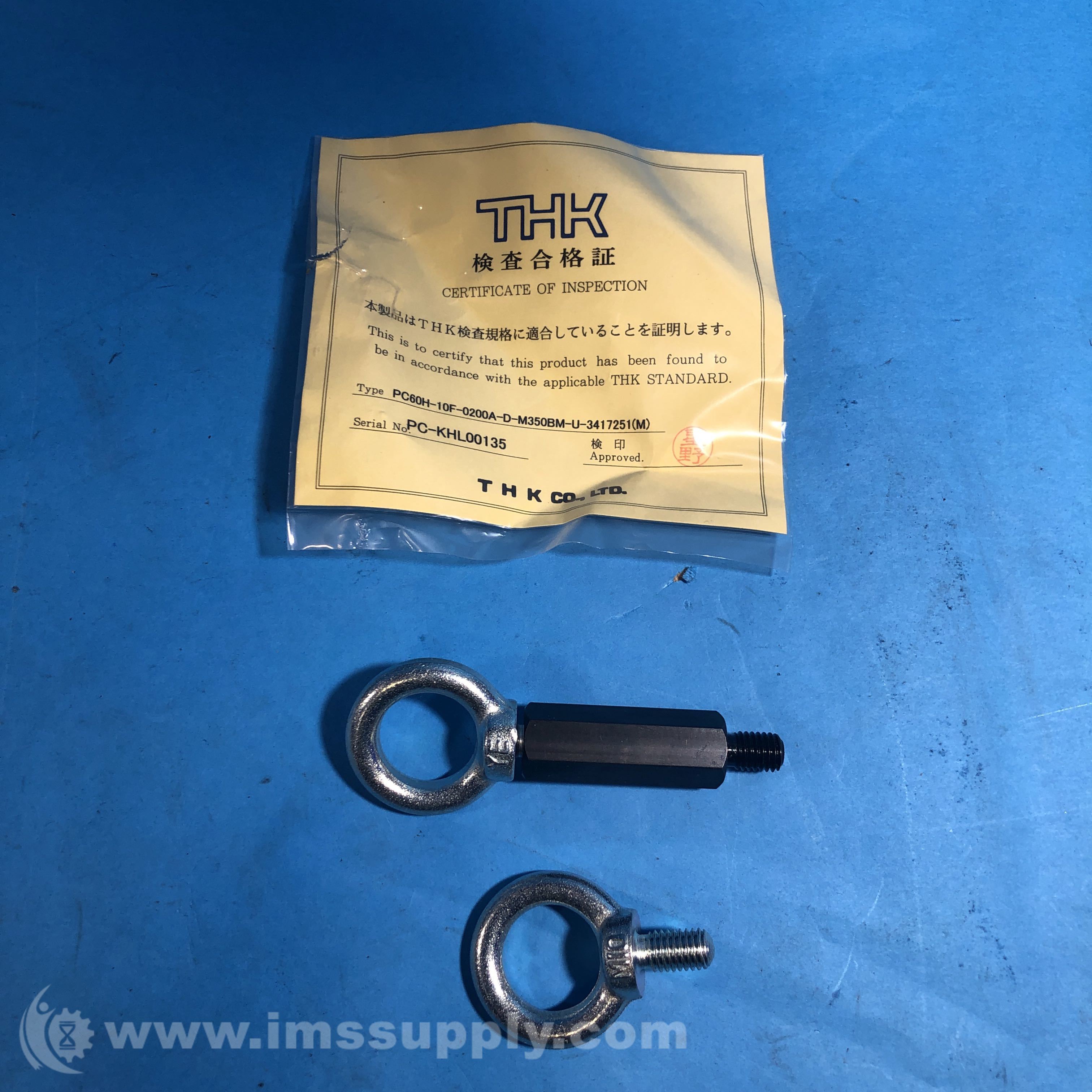 THK PC60H-10F-0200A-D-M350BM-U-3417251(M) Hardware Kit - IMS Supply