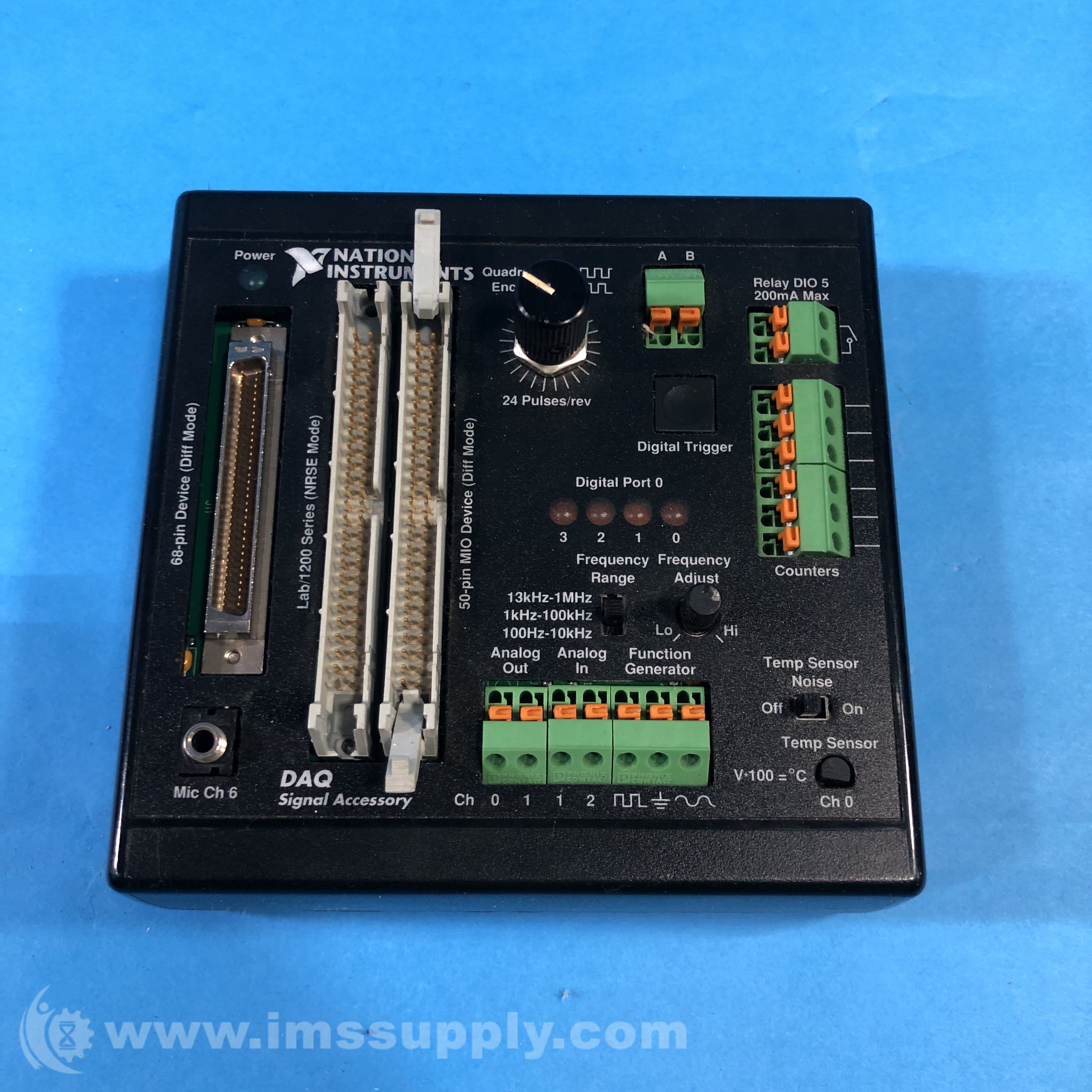 National Instruments 183554B-01 DAQ Signal Accessory - IMS Supply