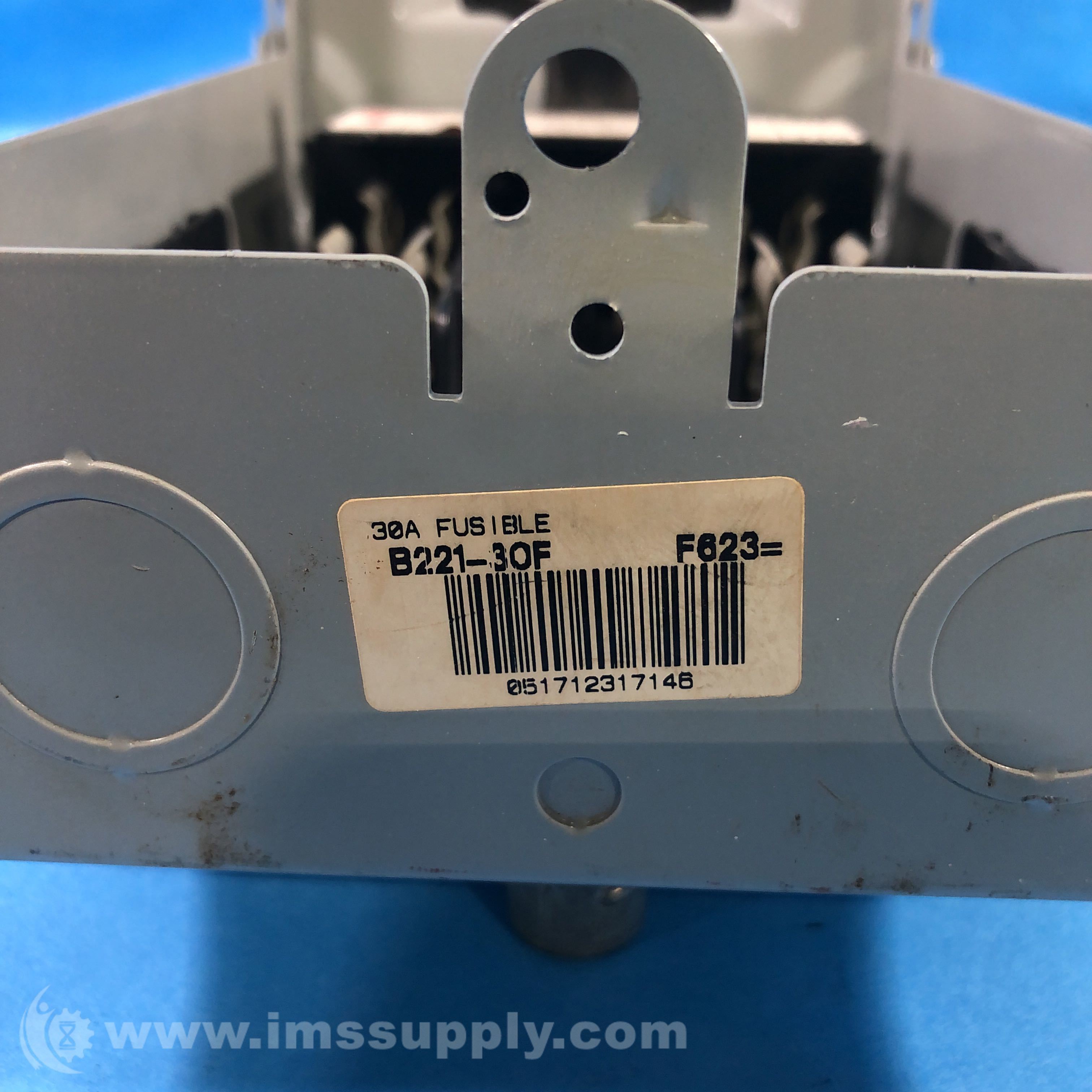 Bussmann B221-30F Amp 30 Fusible Control Switch - IMS Supply
