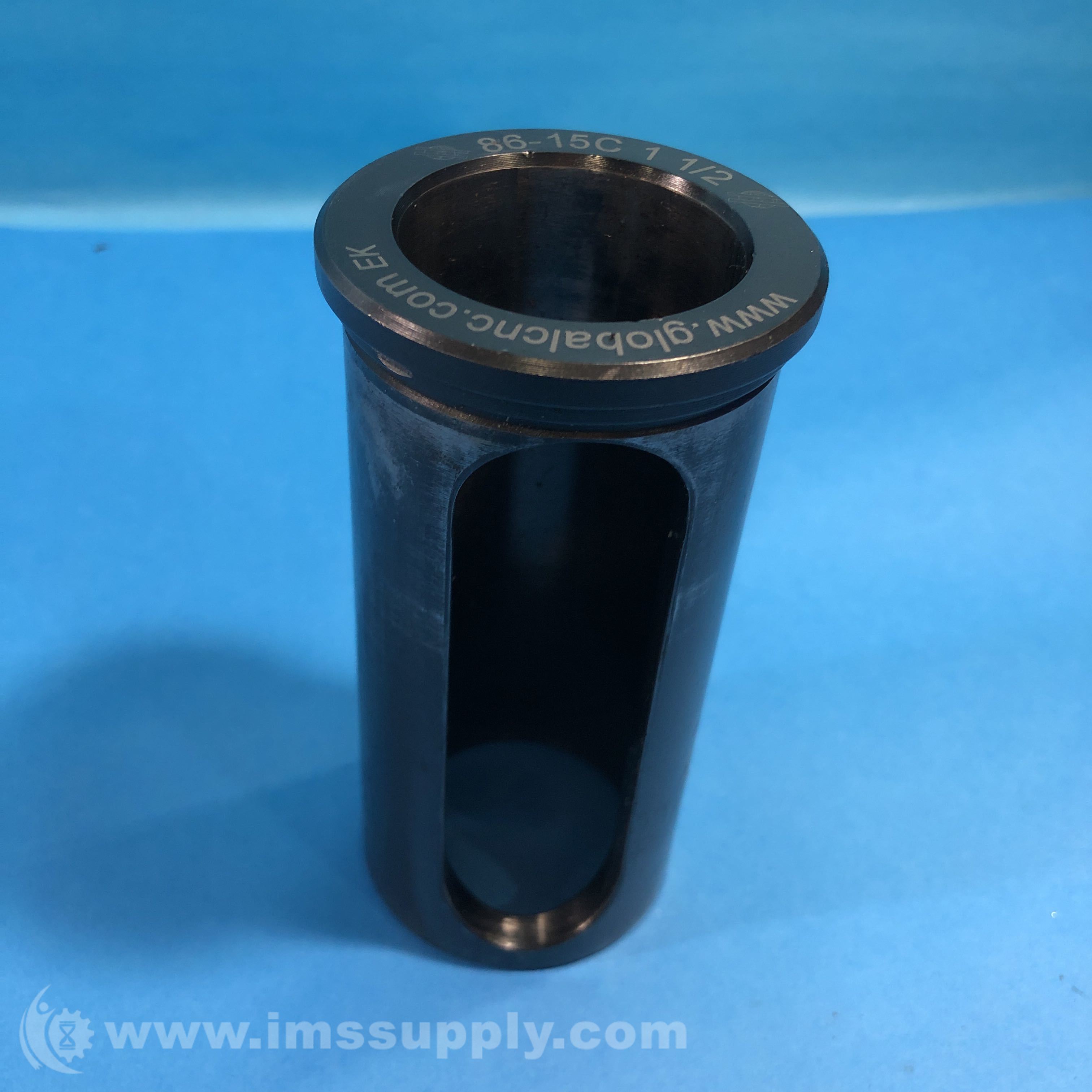 Global Cnc 86-15C Size 1-1/2 Inch Lathe Tool Holder Bushing - IMS Supply