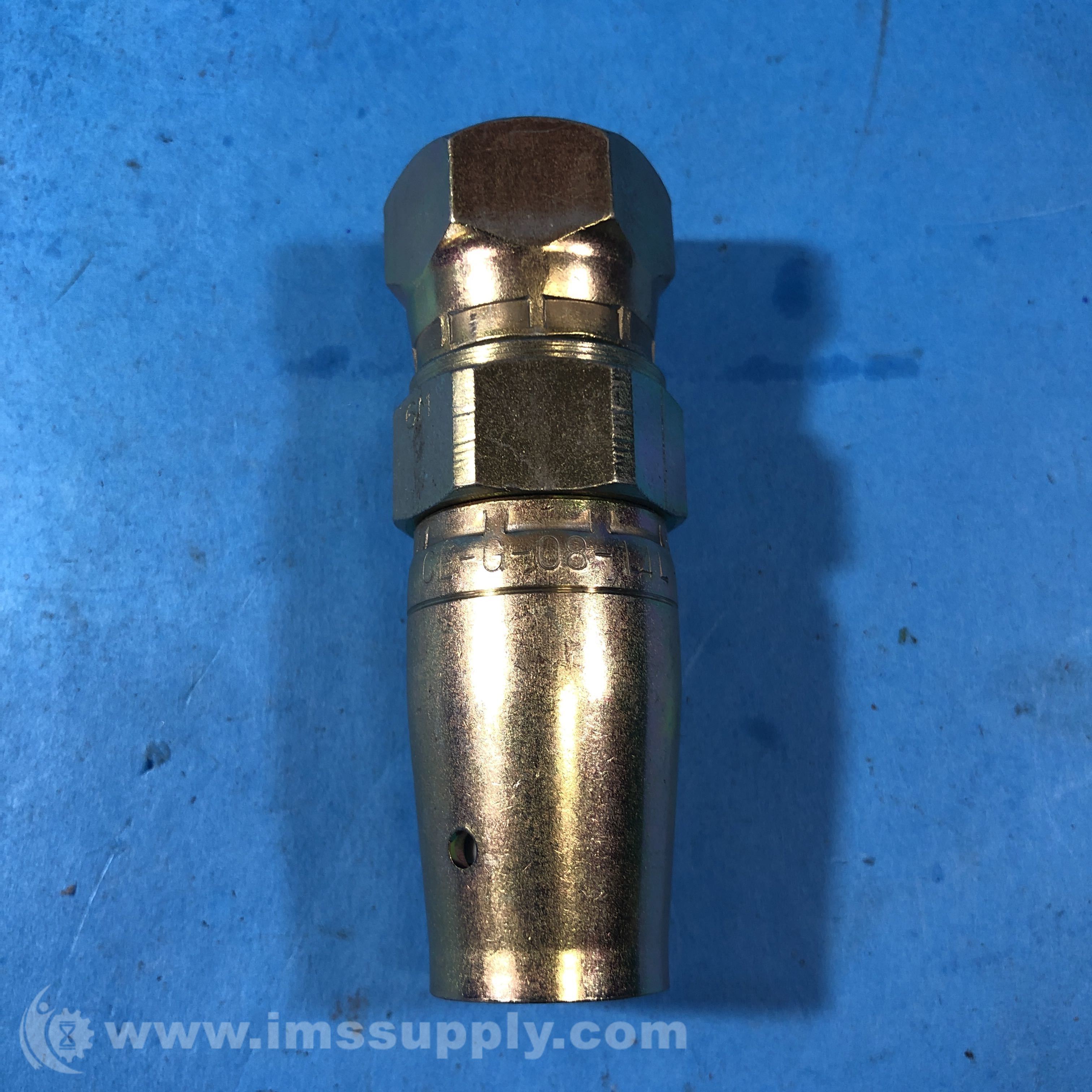 Nitta CE-G-08-14L Hydraulic Hose Adapter, Union Campucka Fitting - IMS ...