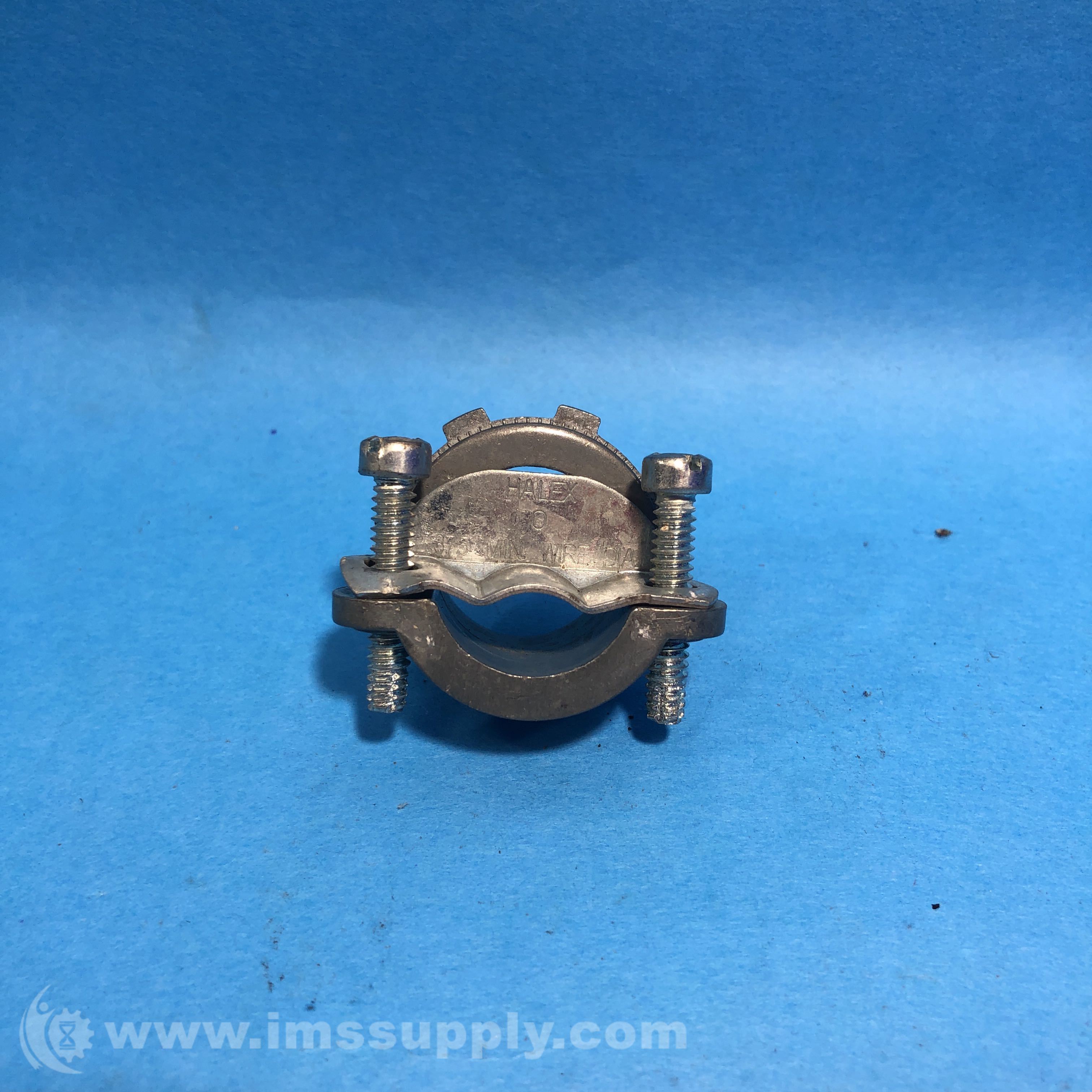 Halex 10401 Twin-Screw Cable Clamp Connector - IMS Supply