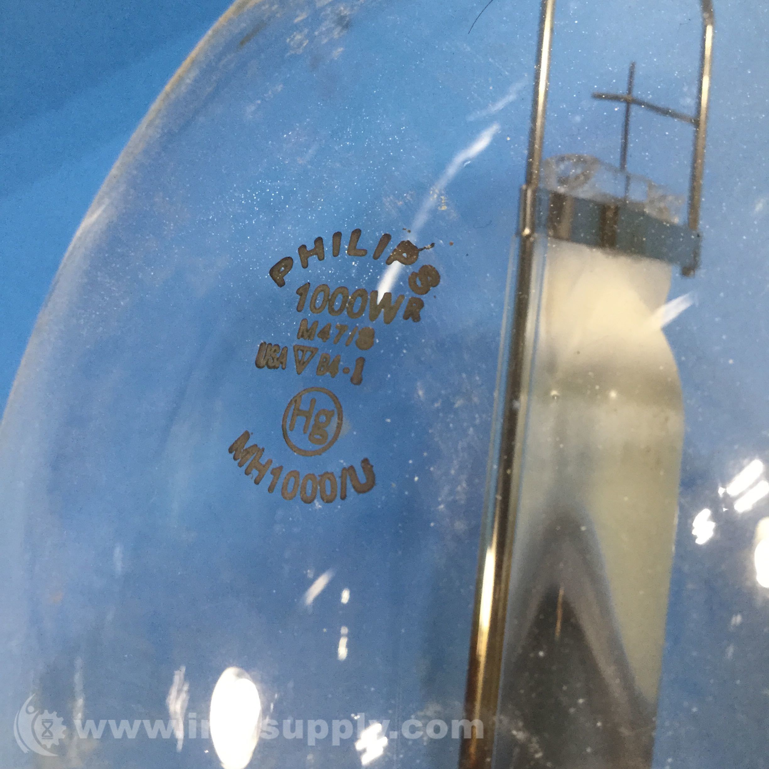 Phillips MH1000/U Metal Halide Lamp, BT56 Bulb Shape, 1000W - IMS Supply