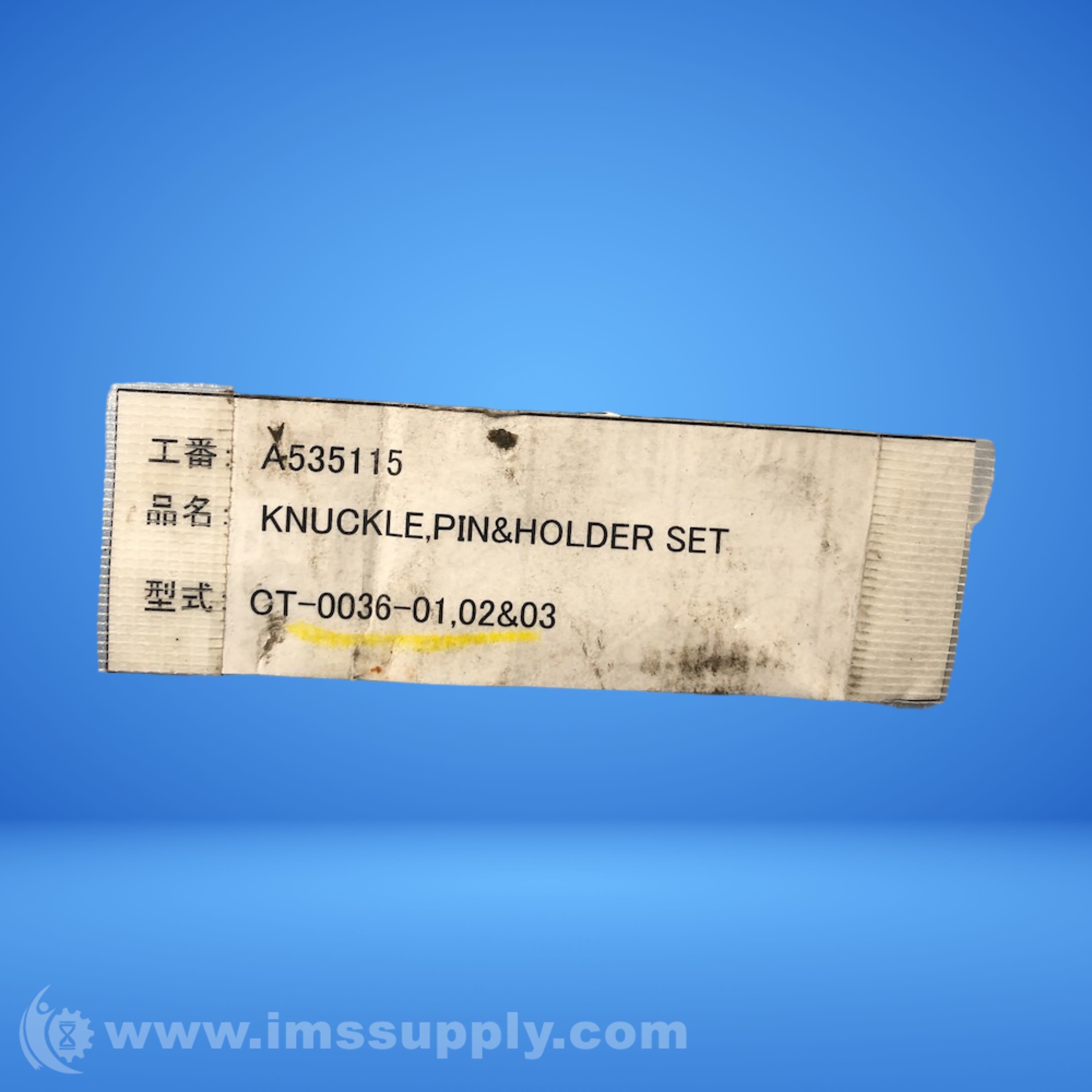 CT-0036-0102&03 - IMS Supply