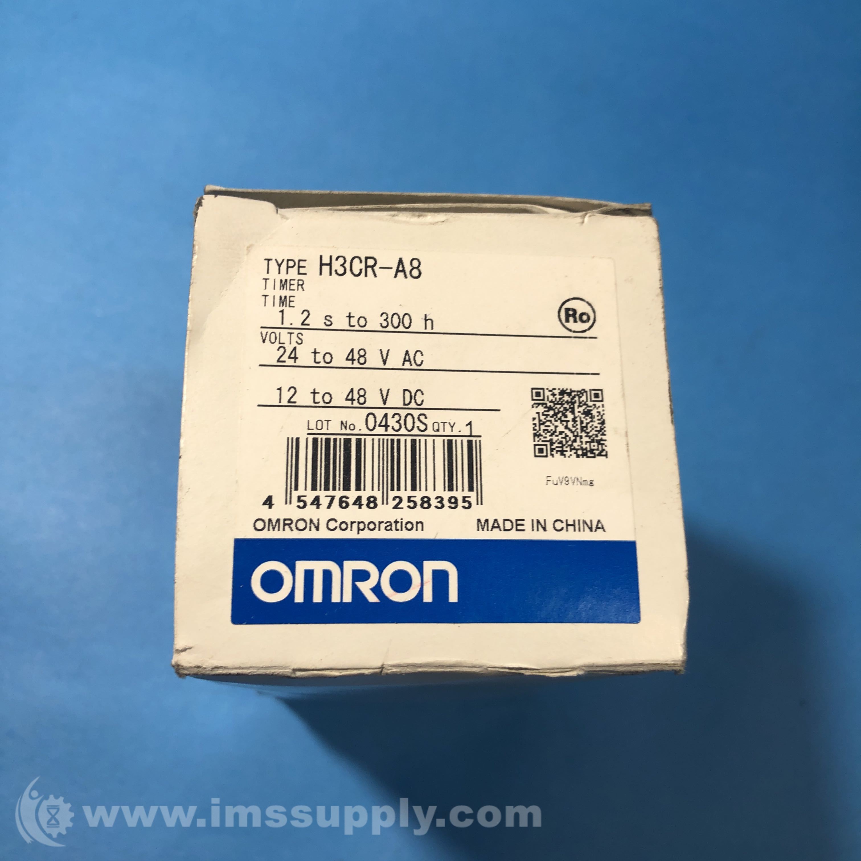 Omron H3CR-A8 Analog Solid State Timers - IMS Supply