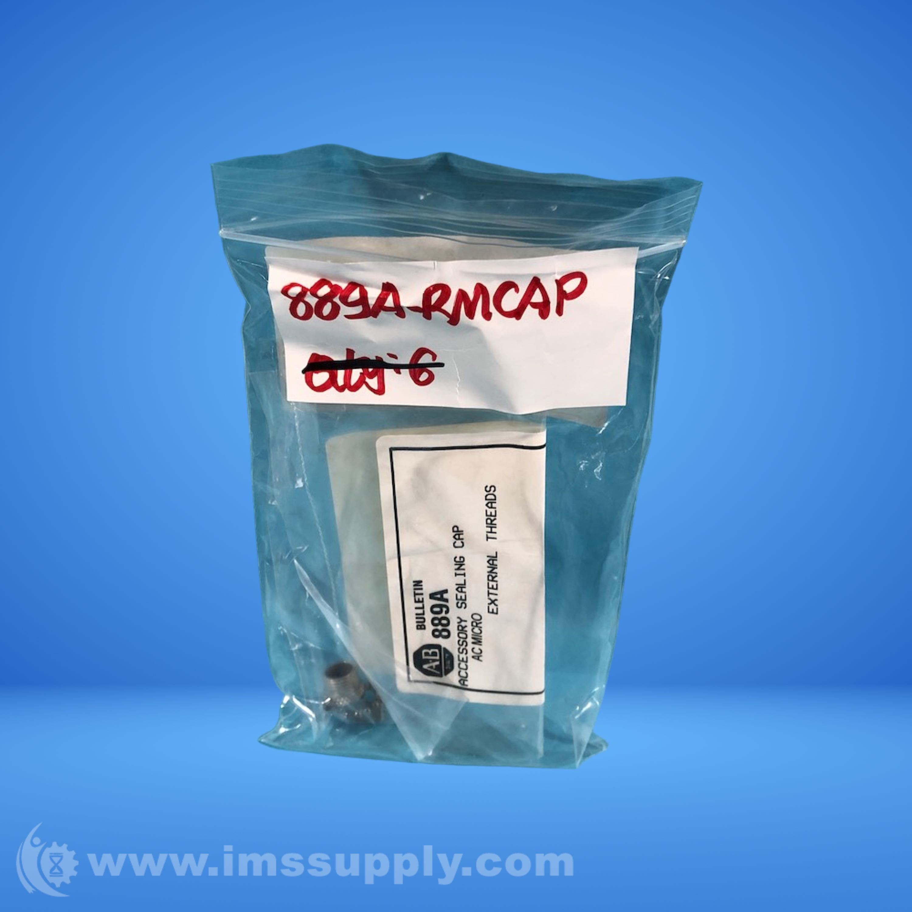 Allen Bradley 889A-RMCAP Series A AC Micro Aluminum Sealing Cap - IMS ...