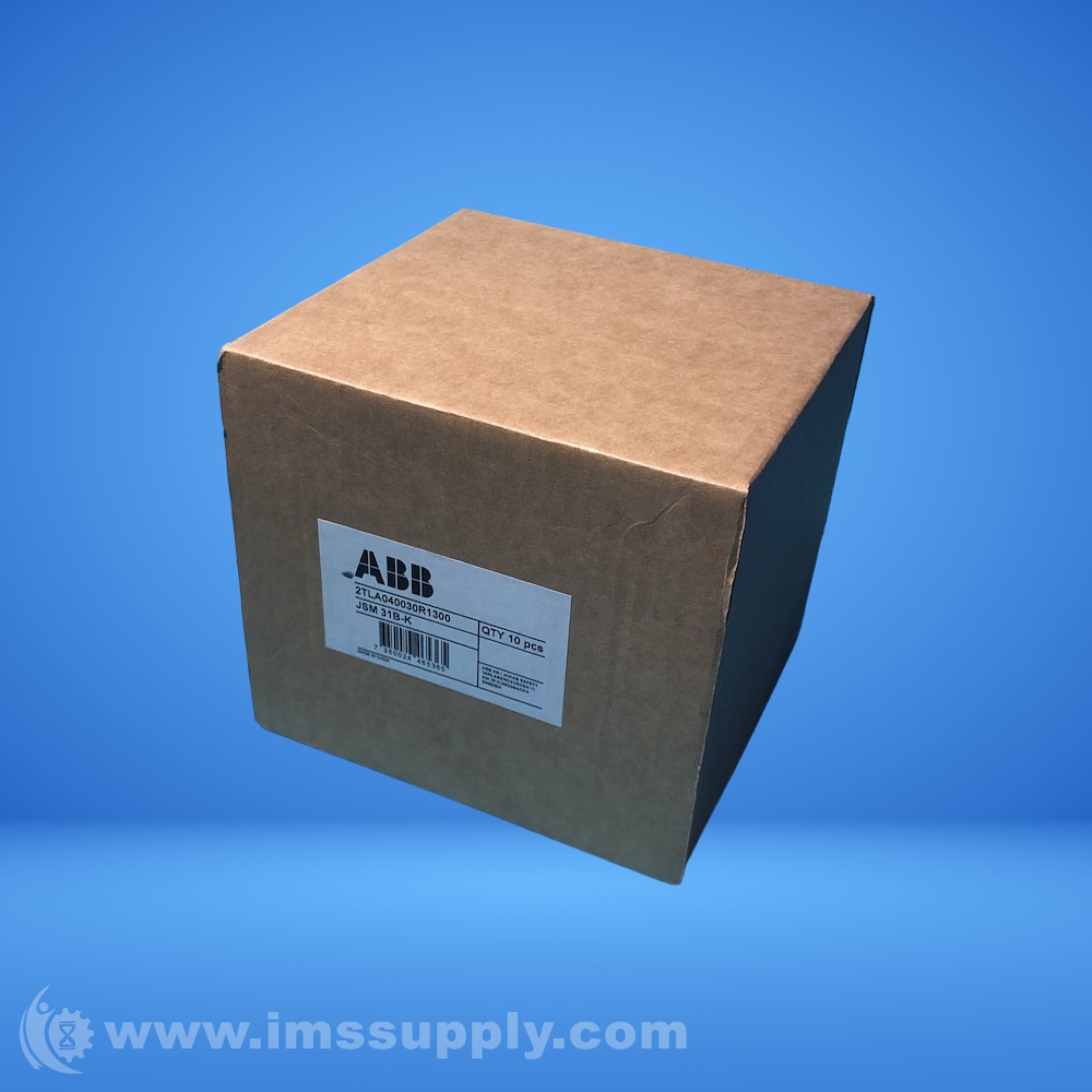 ABB 2TLA043330R1300 Box of 10 Small Angled Aluminium Brackets - IMS Supply