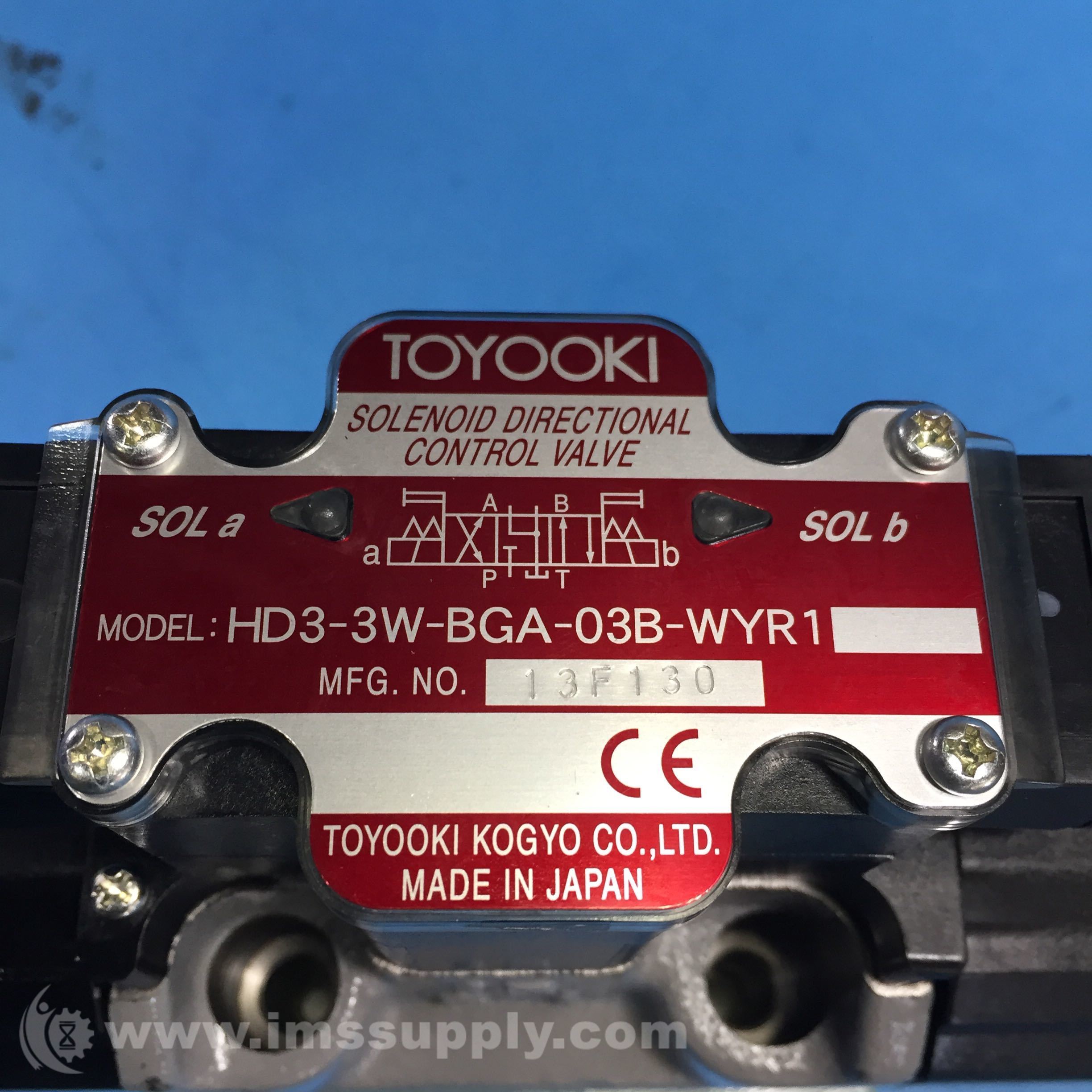 Toyo-Oki HD3-3W-BGA-03B-WYR1 - IMS Supply