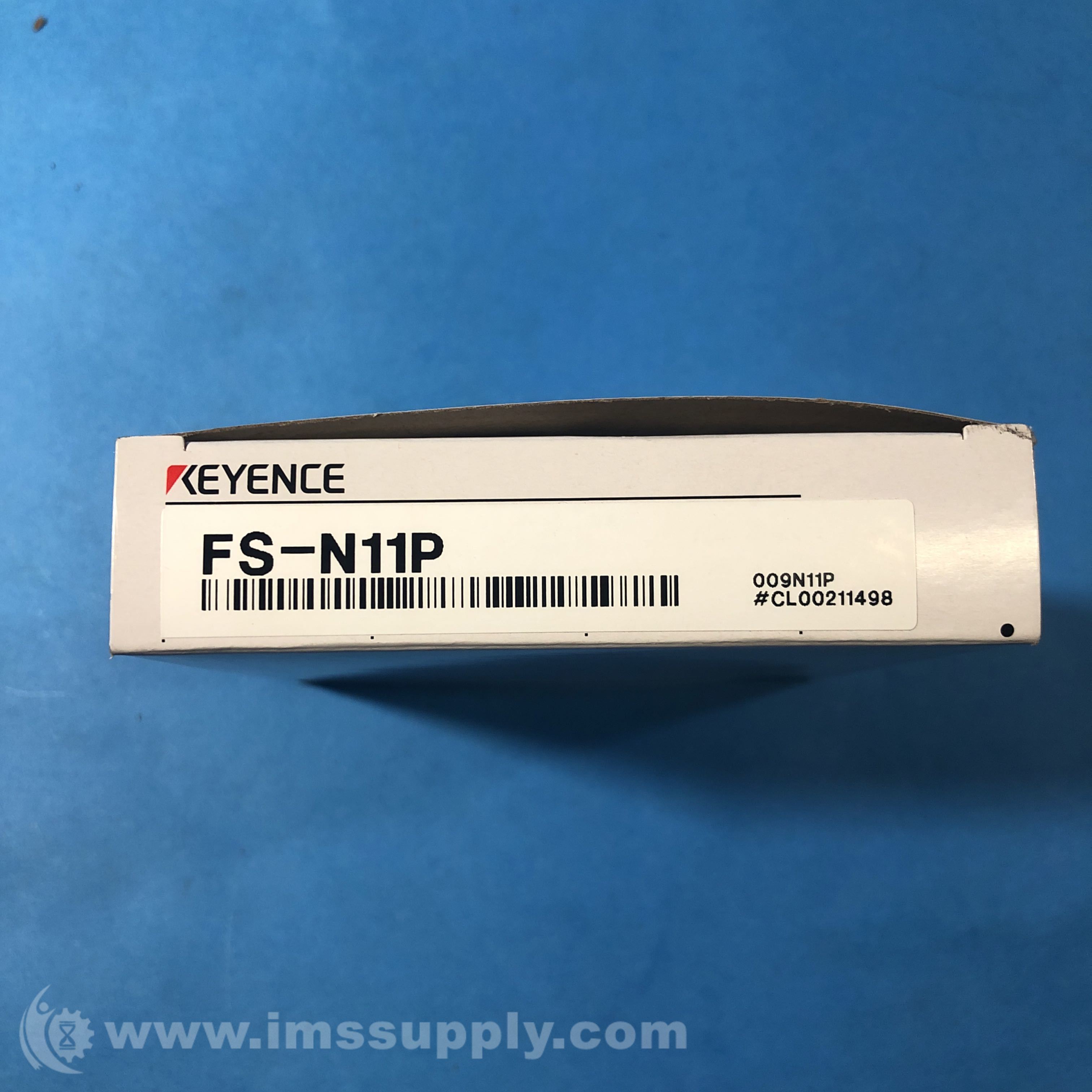 Keyence FS-N11P Fiber Amplifier, Cable Type, Main Unit, PNP - IMS Supply