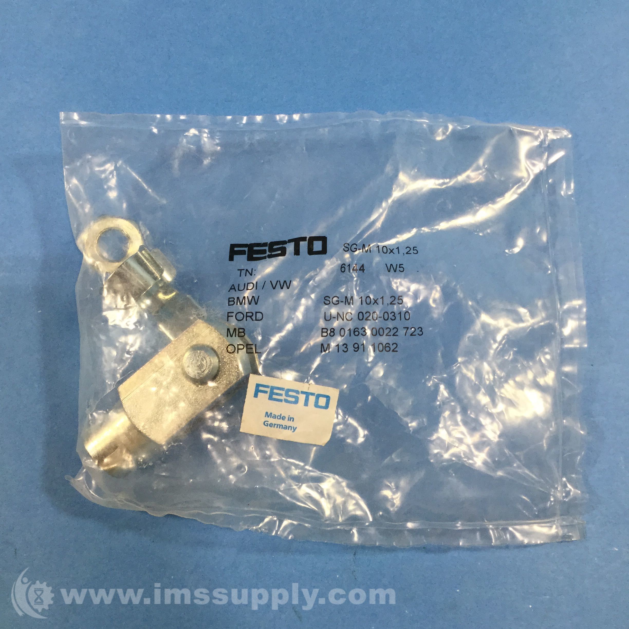 Festo 6144 Clevis Fastener, M10 x 1.25 Internal Thread - IMS Supply