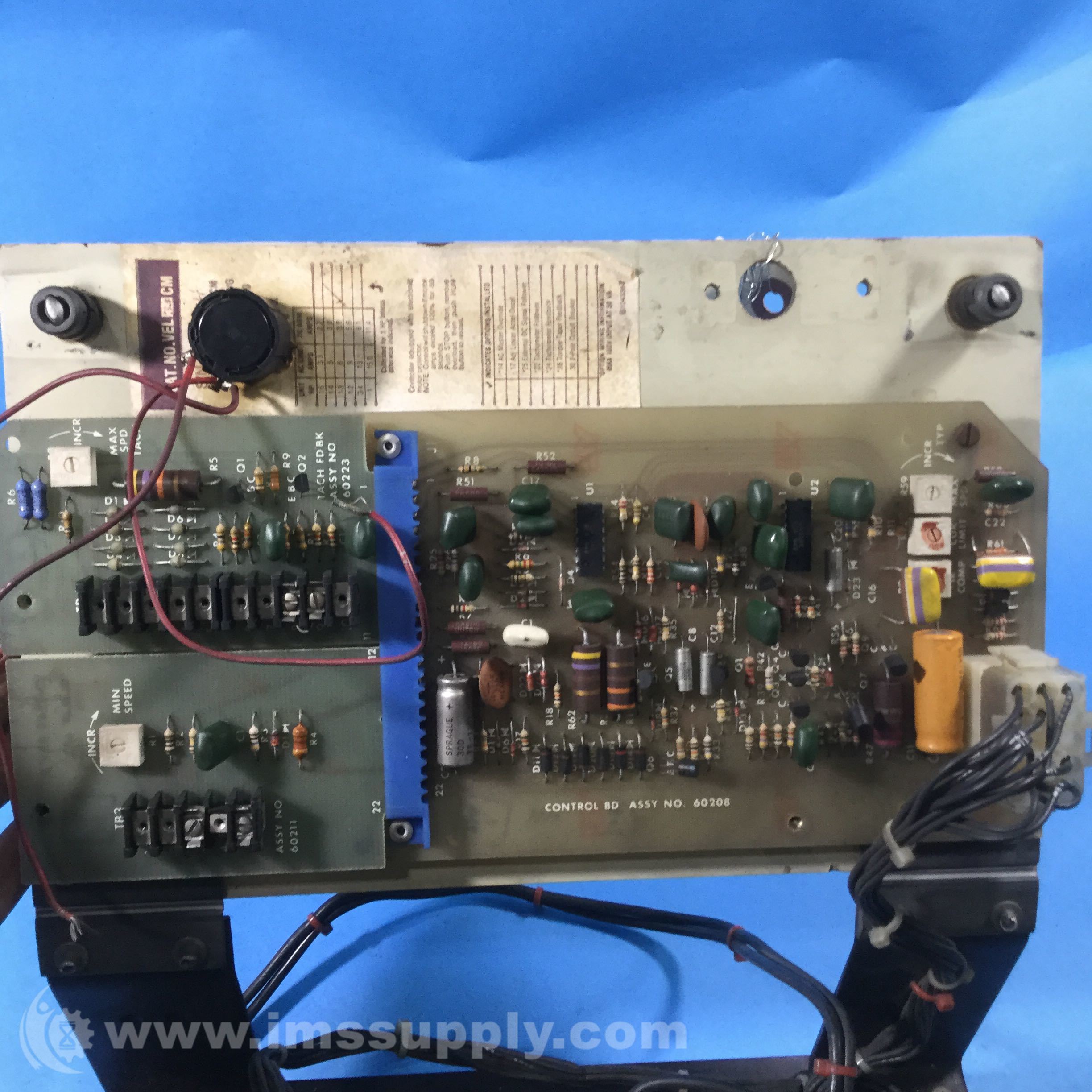 Boston Gear VEL-33CM Ratiotrol Regenerative DC Motor Control - IMS Supply