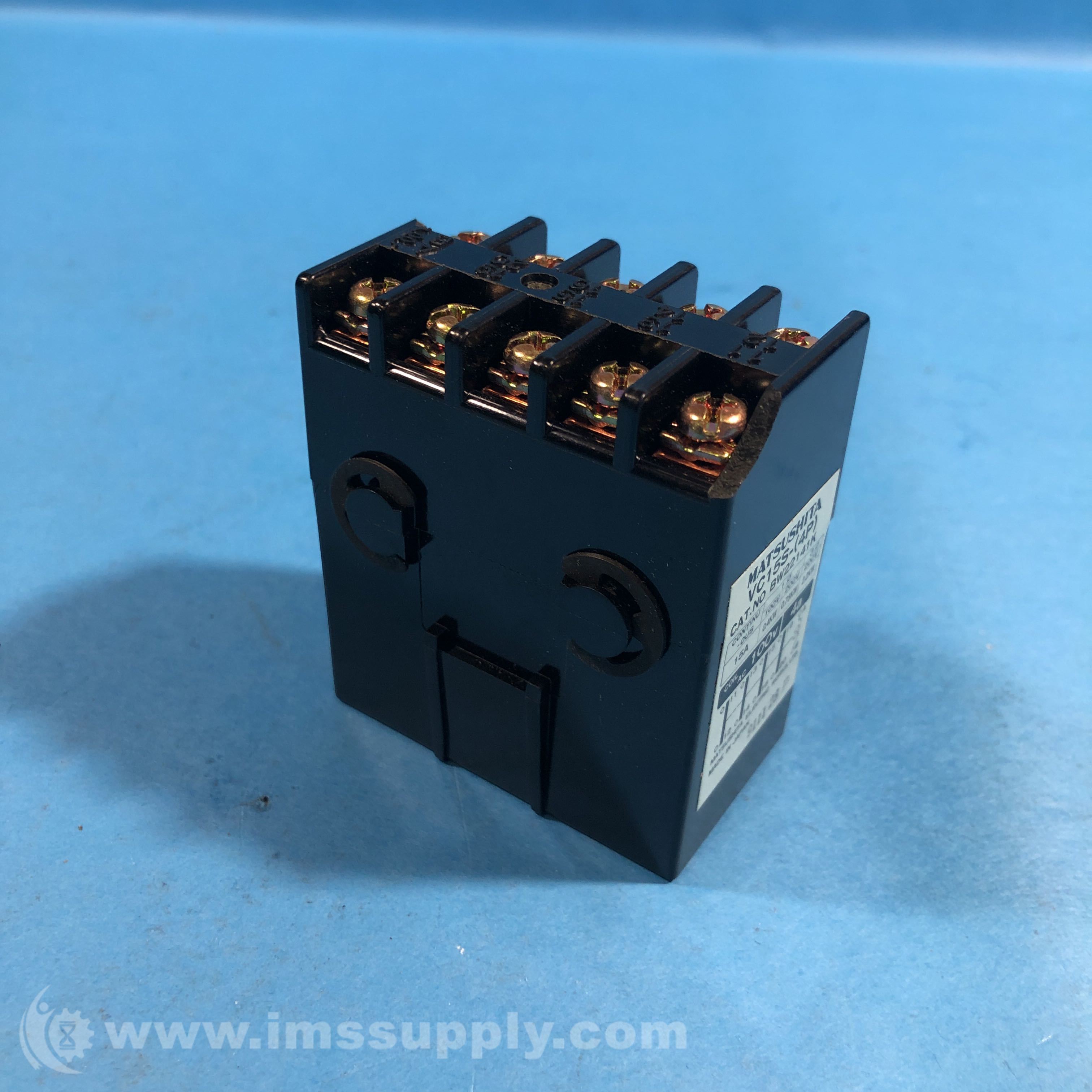 Matsushita VC15S-(4P) Contact Block, 15A - IMS Supply