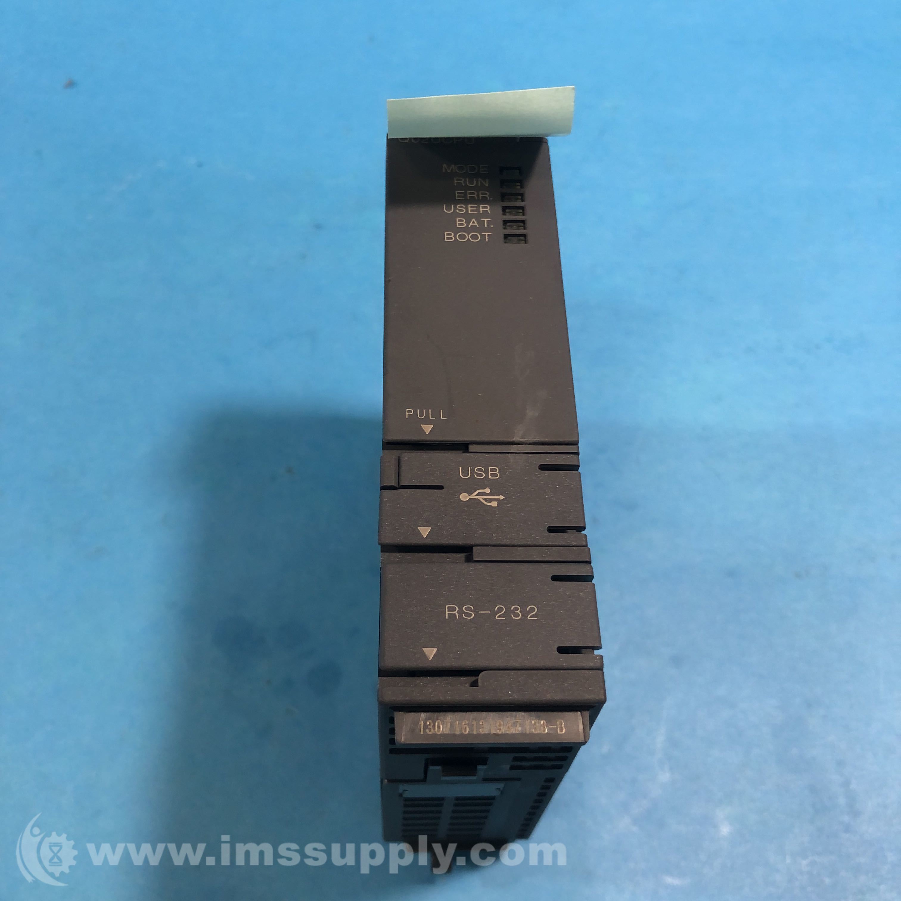 Mitsubishi Q02UCPU Universal Programmable Logic Controller - IMS Supply