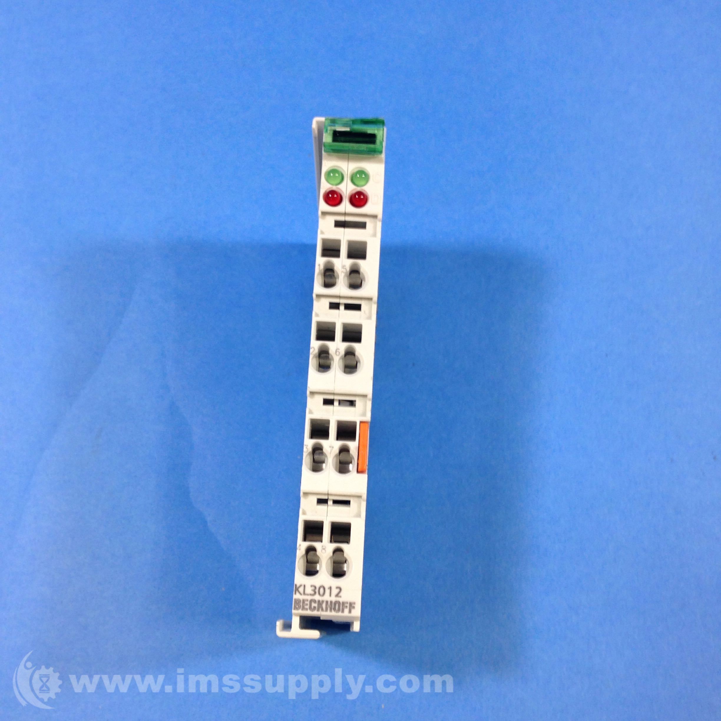Beckhoff KL3012 2-Channel Analog Input Terminal - IMS Supply