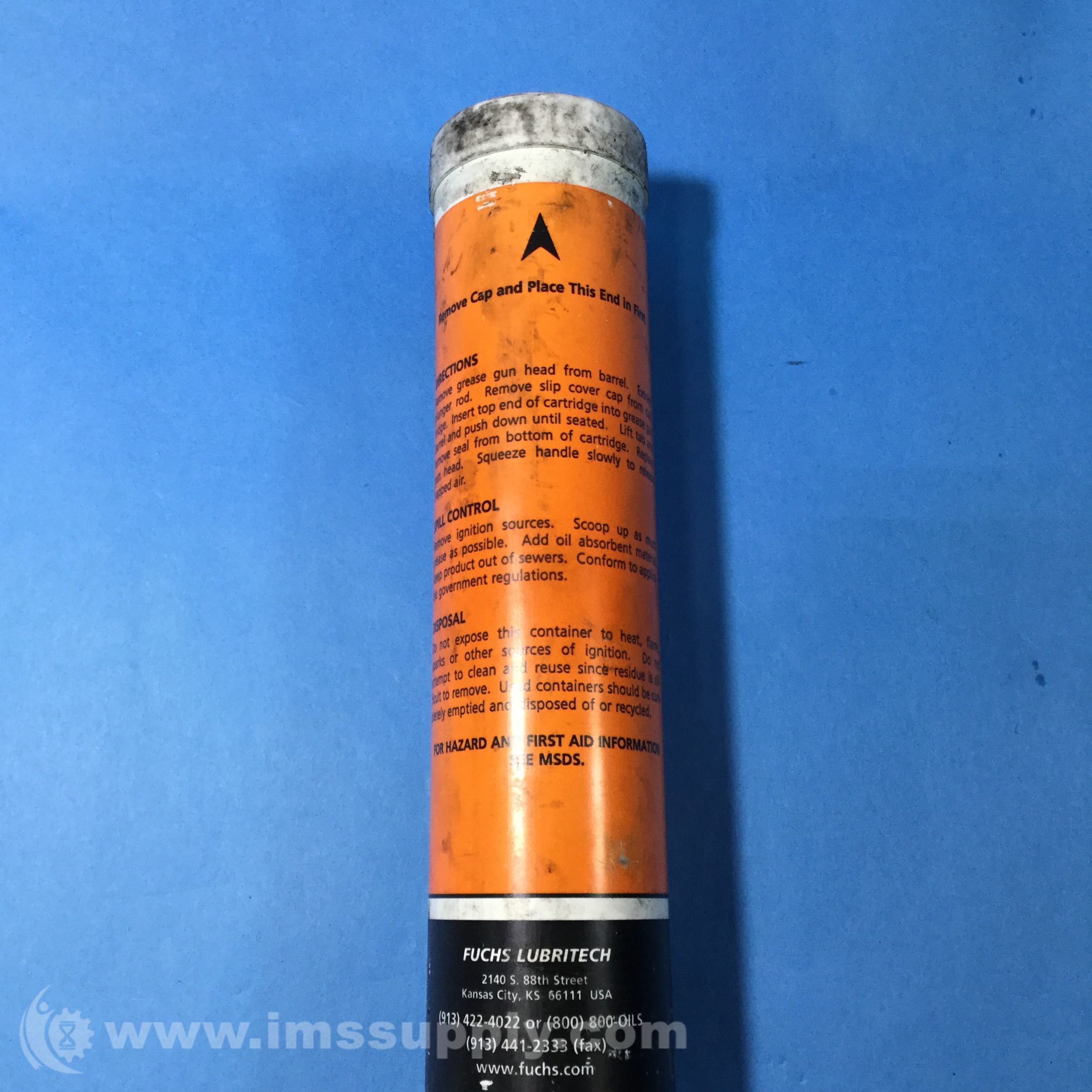 Fuchs Lubritech C110039 Water Resistant Bearing Grease, 14 oz - IMS Supply