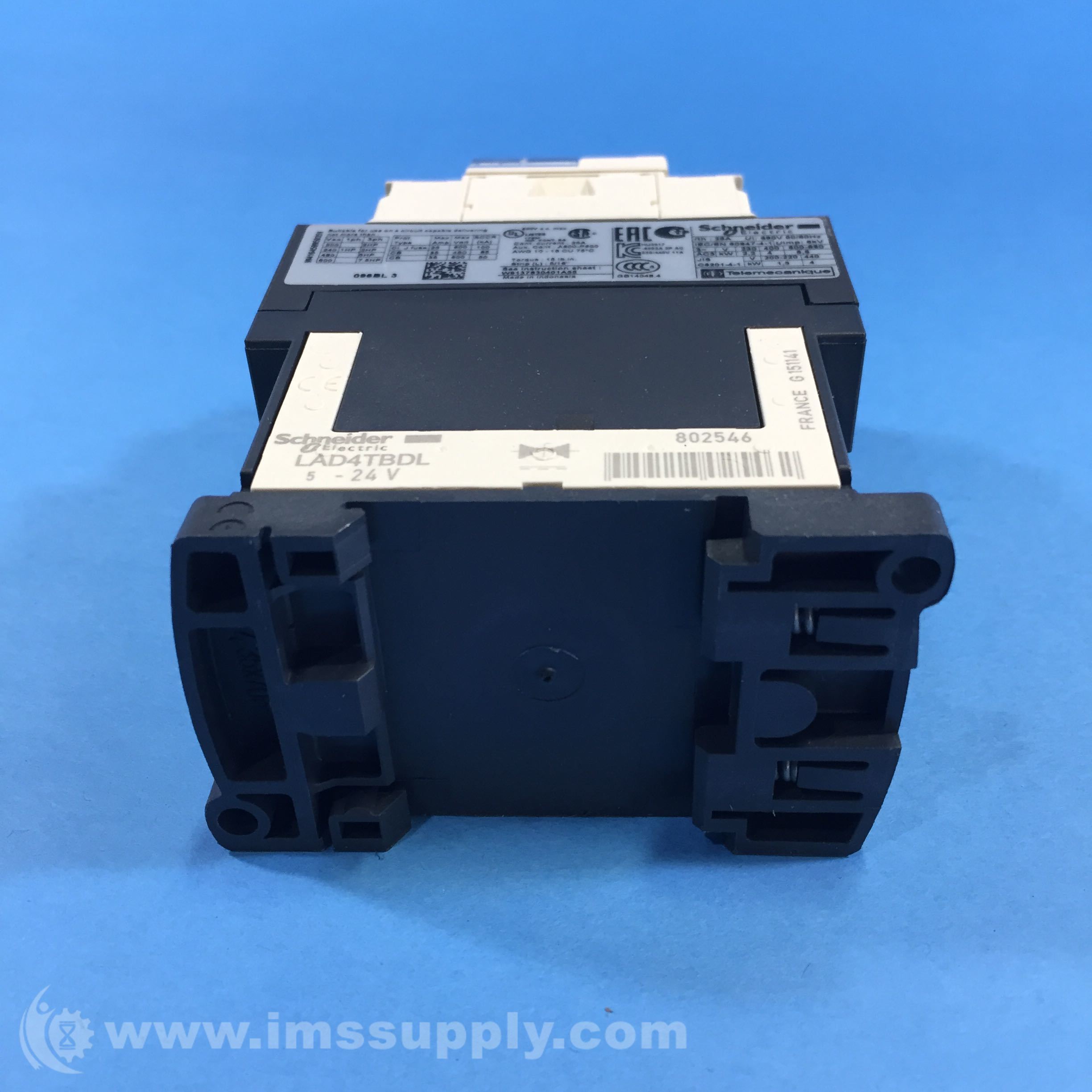 Schneider Electric LC1D096BL 24V IEC Magnetic Contactor 9A - IMS Supply
