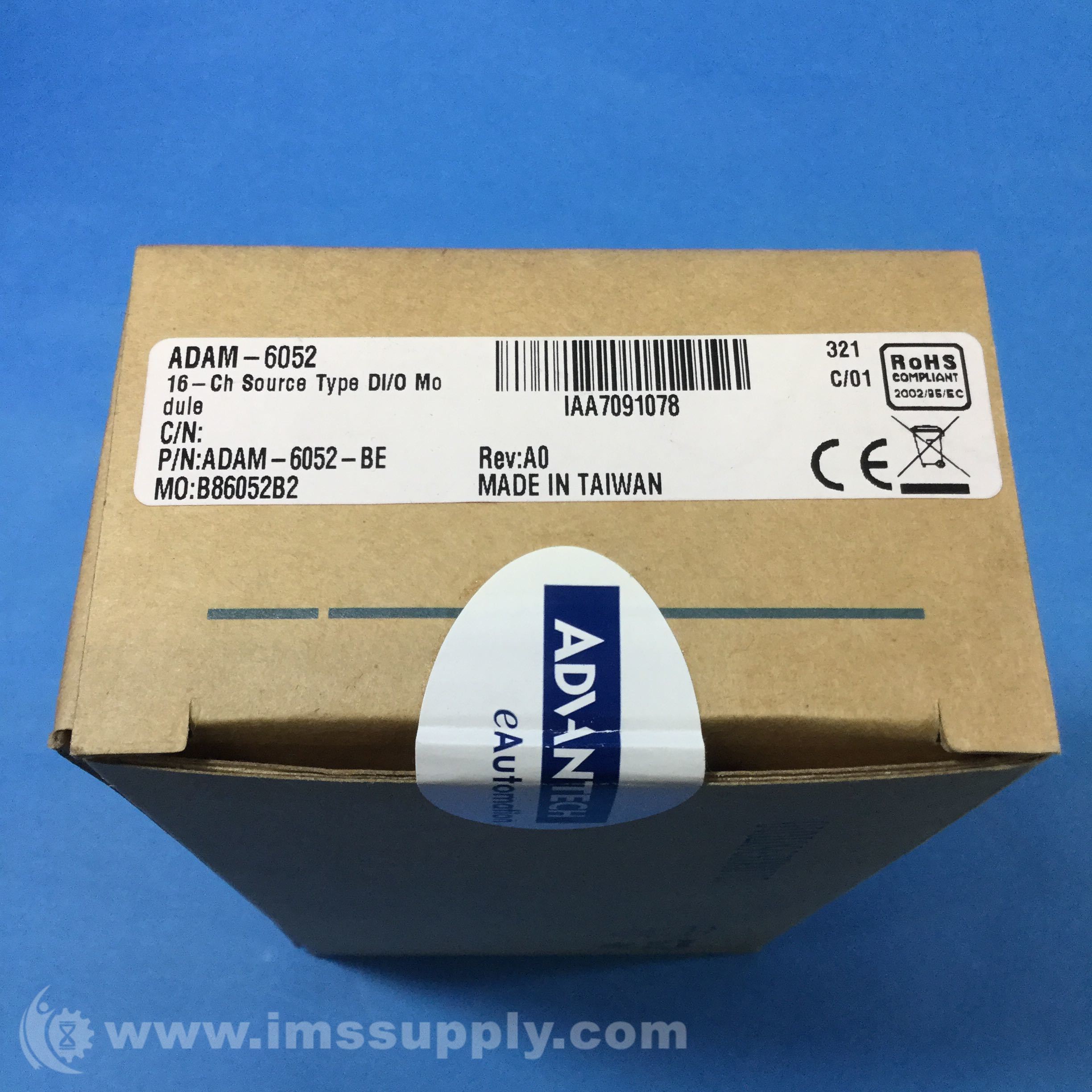 Advantech ADAM-6052 16-ch Source-type Isolated Digital I/O Modbus - IMS Supply