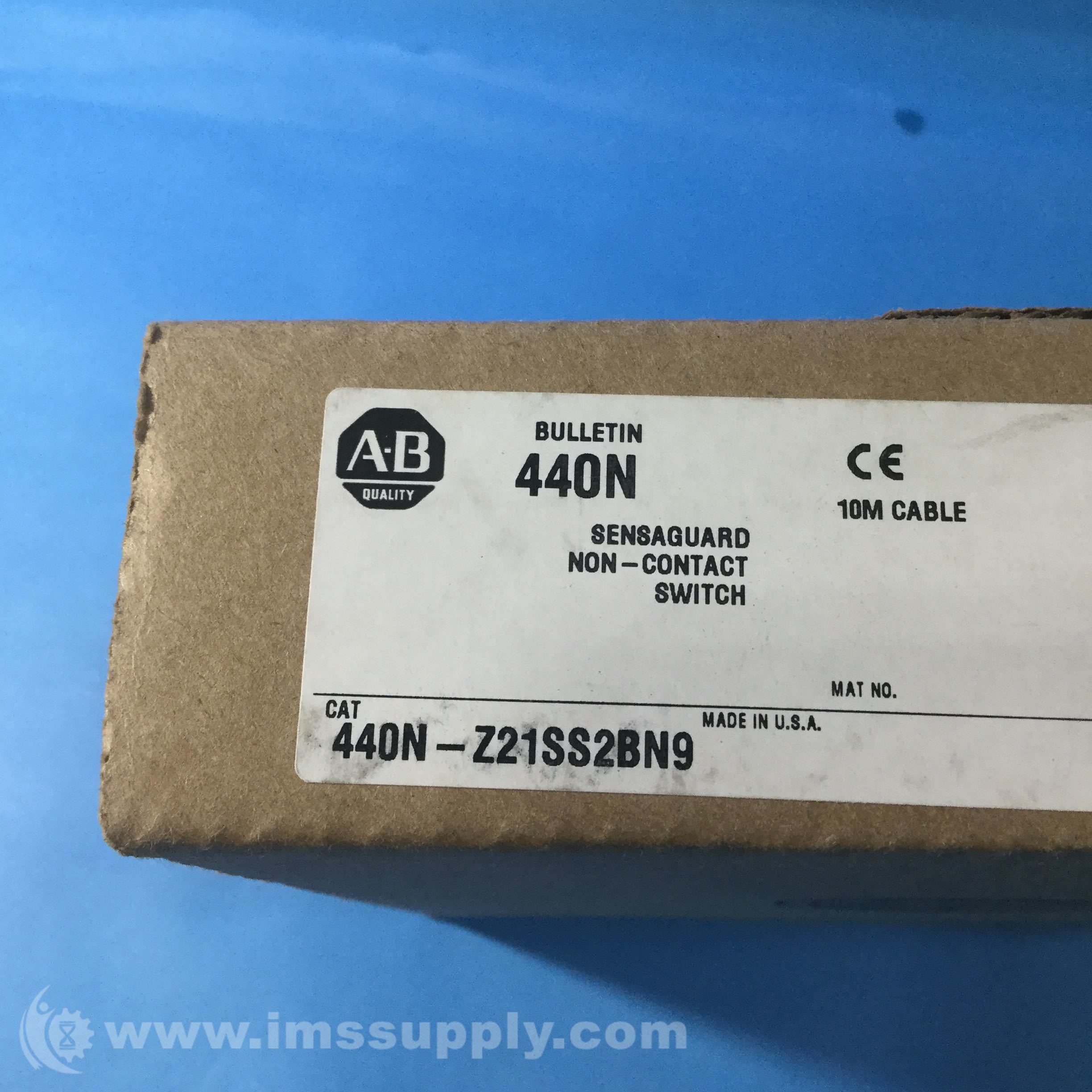 Allen Bradley 440N-Z21SS2BN9 Switch Non-Contact Plastic - IMS Supply