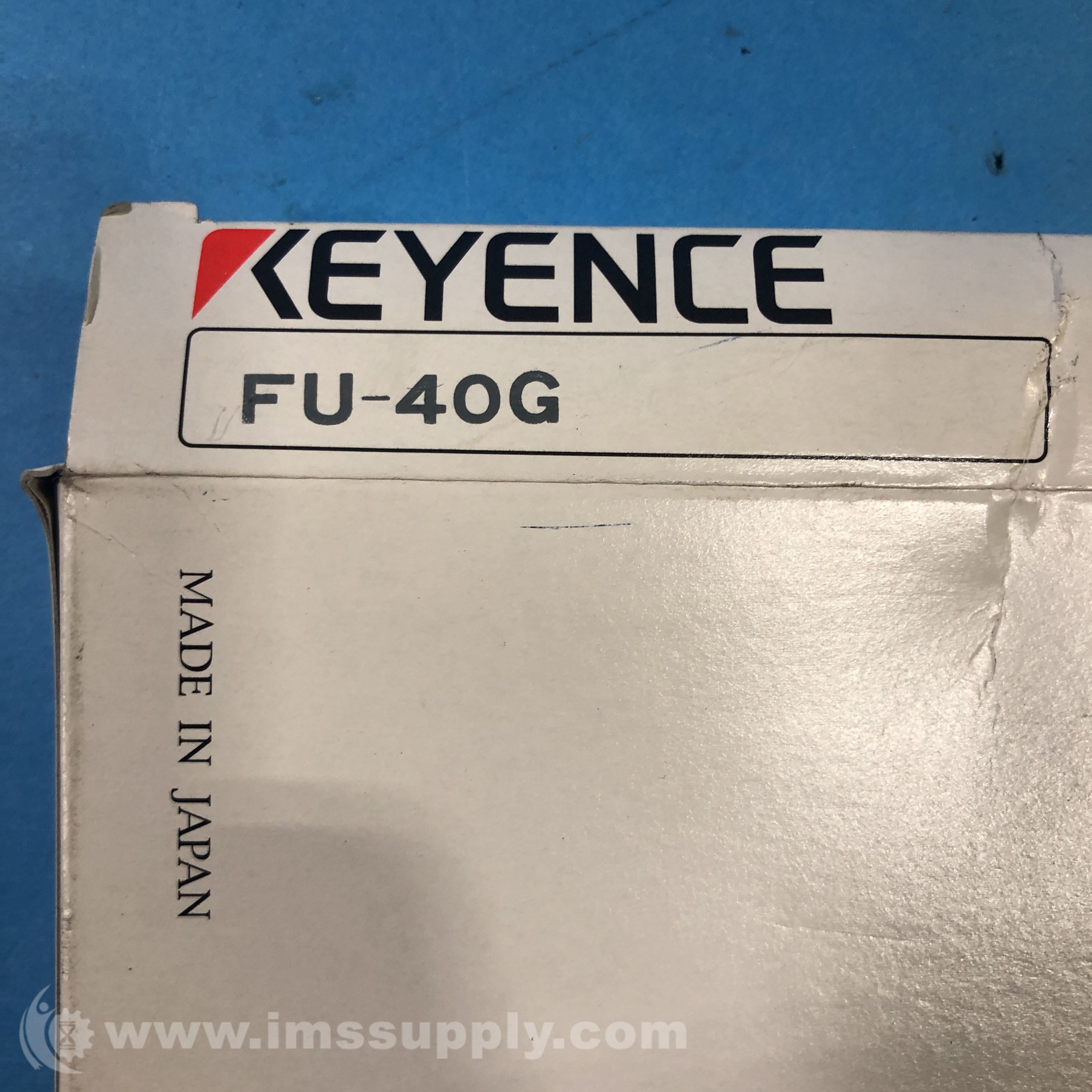 Keyence FU-40G Reflective Fiber Unit - IMS Supply