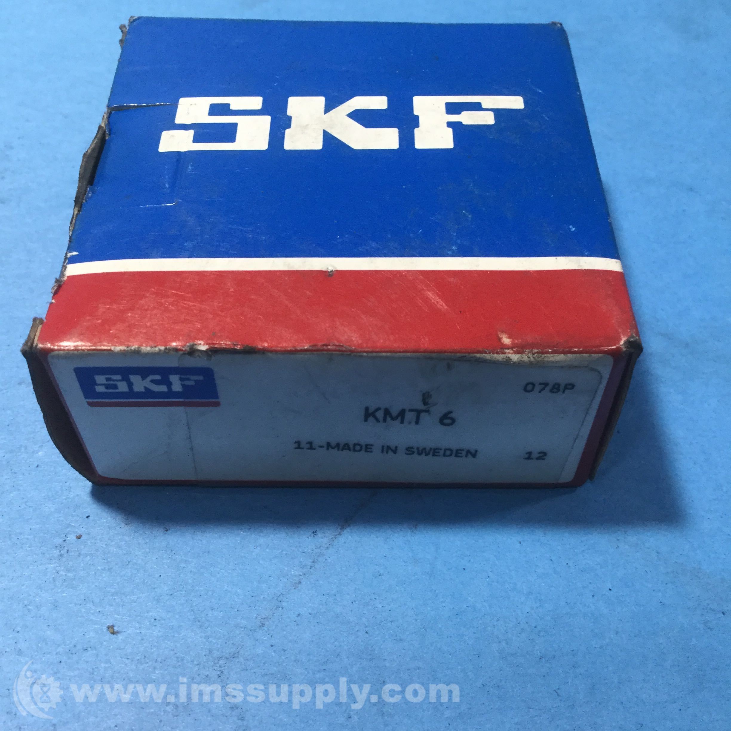 SKF KMT 6 Precision Lock Nut, M30 x 1.5 Right Hand Metric Thread - IMS Supply