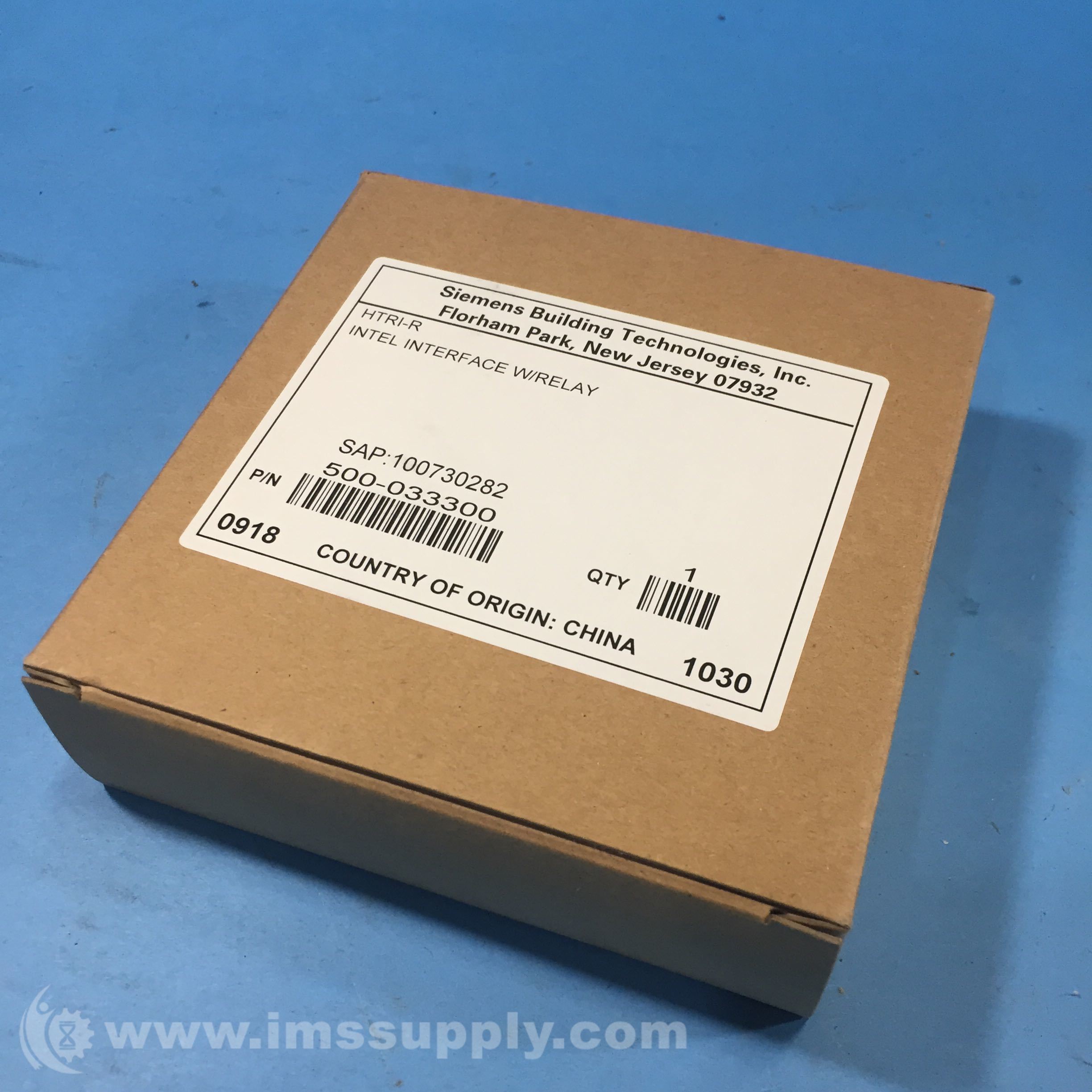 Siemens 500-033300 HTRI-R Single Input Monitor Module with Relay - IMS ...
