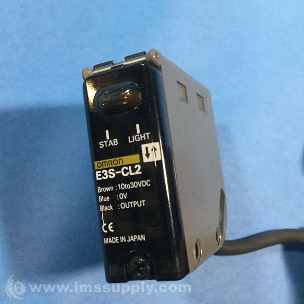 Omron E3S-CL2 1 Distance-settable Photoelectric Sensor - IMS Supply
