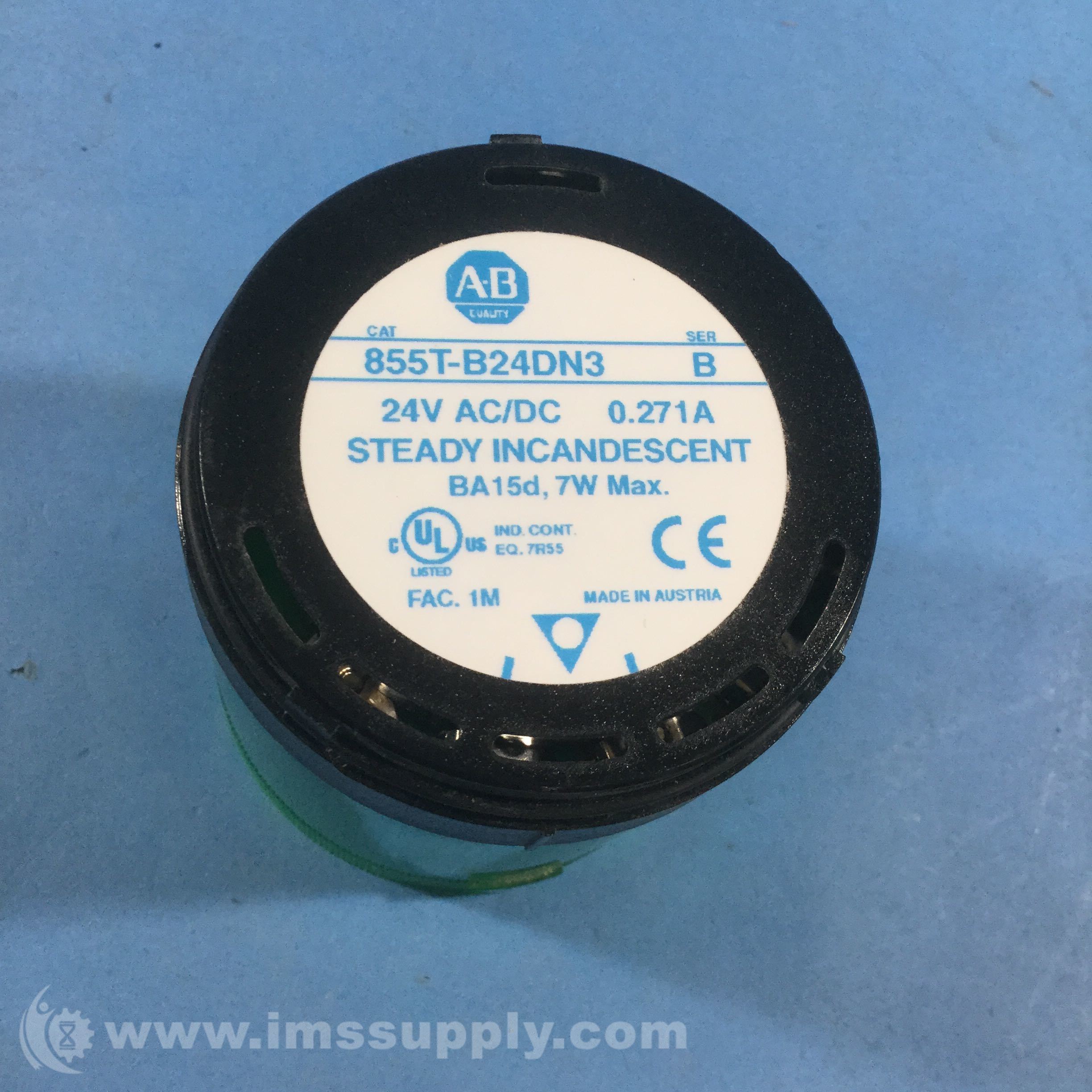 Allen-Bradley 855T-B24DN3 Tower Light Steady Incandescent - IMS Supply