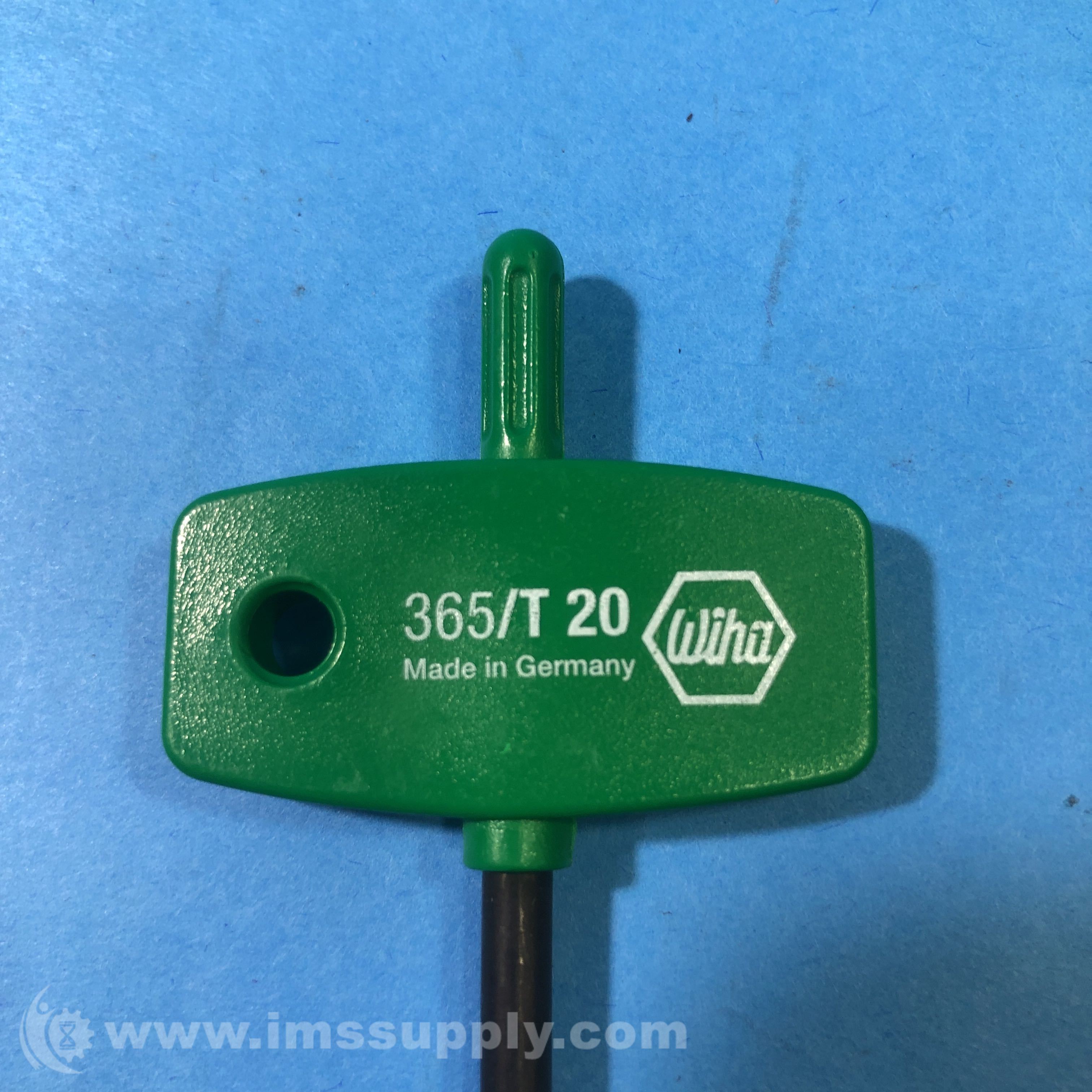 Wiha 365/T20 T20 Torx Key Wing Handle, 45mm Length Under Head - IMS Supply