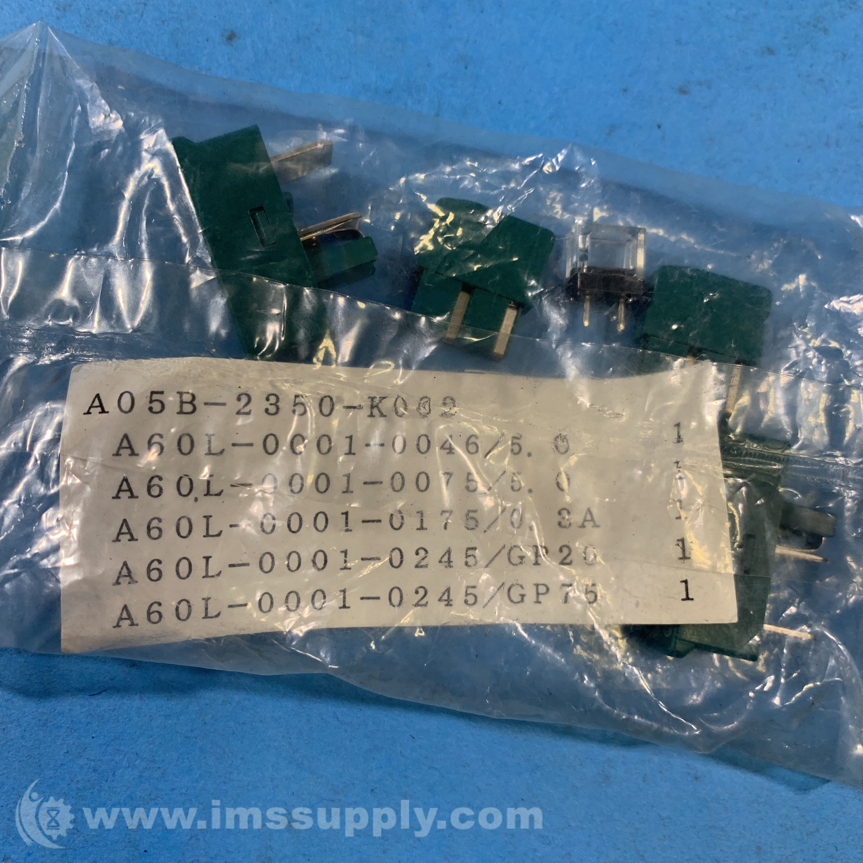 Fanuc A05B-2350-K002 Kit of 5 Fuse Kit - IMS Supply