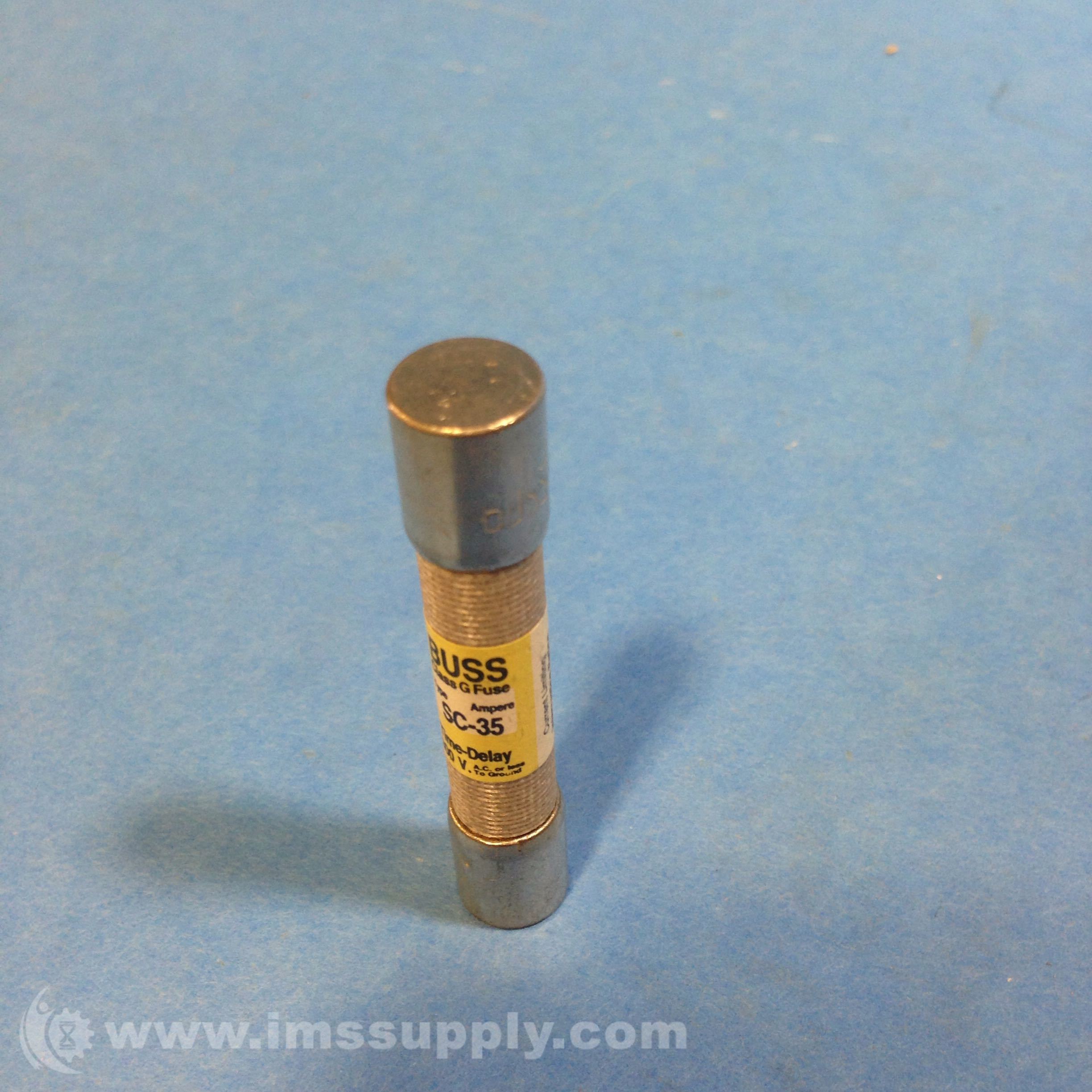 Cooper Bussmann SC35 Time Delay Fuse - IMS Supply